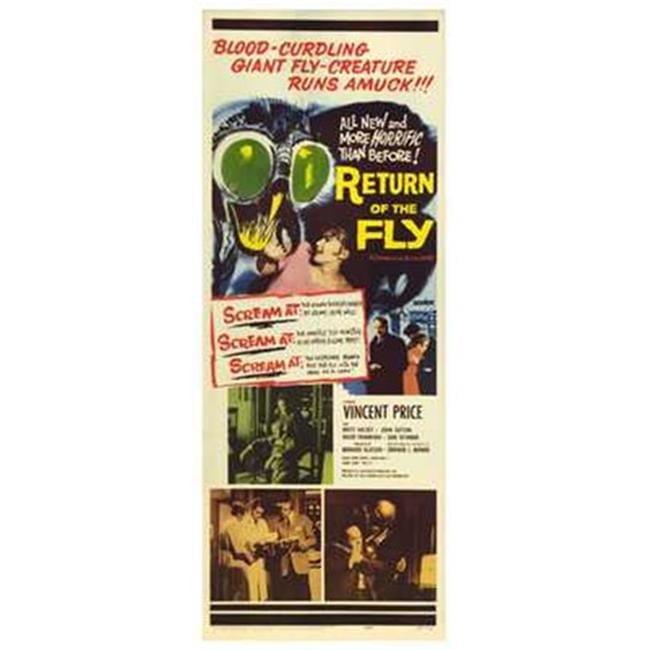 Return of the Fly Movie Poster - 11 x 17 in. - Walmart.com