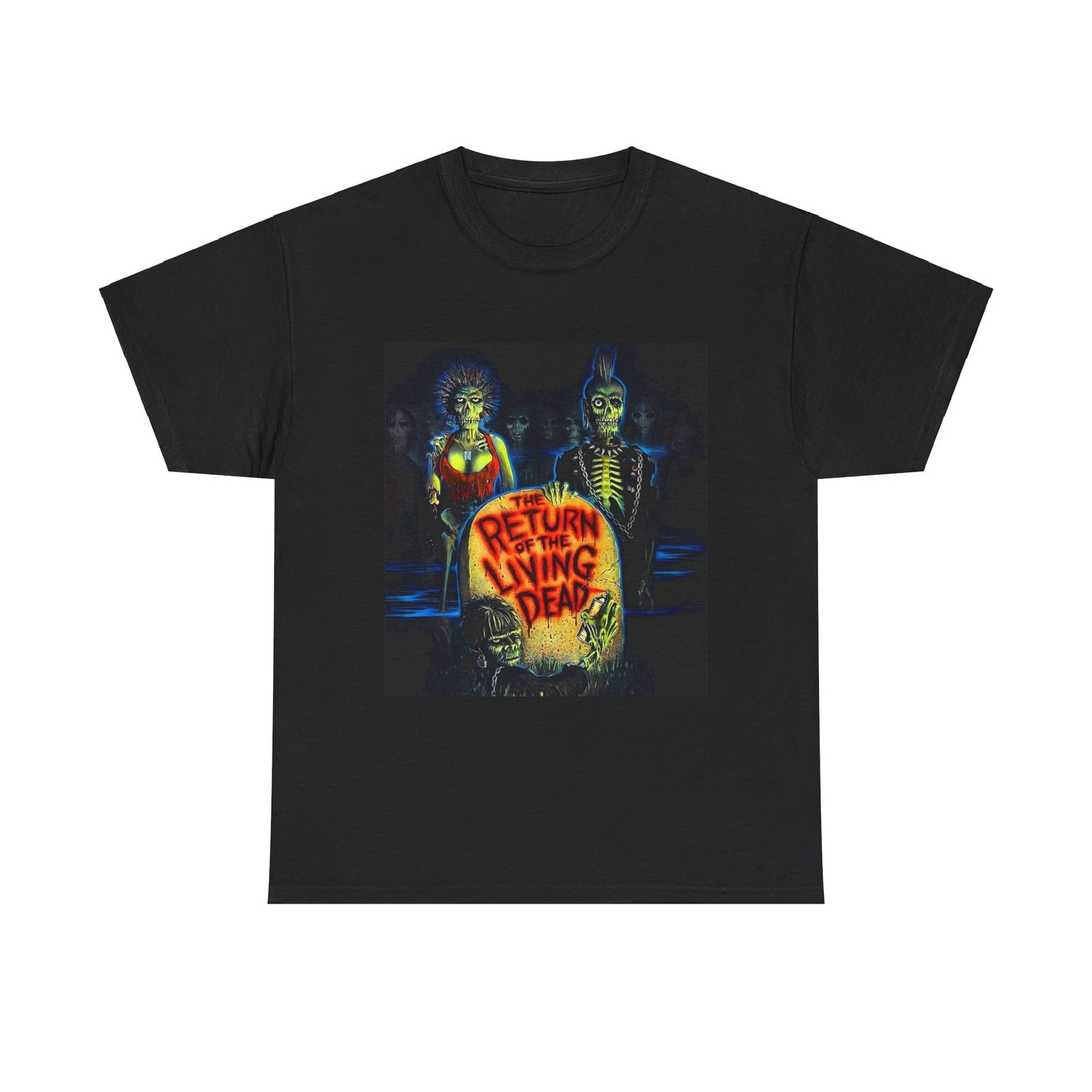 "Return of the Living Dead" (1985) Zombie Horror Movie Poster T-Shirt ...