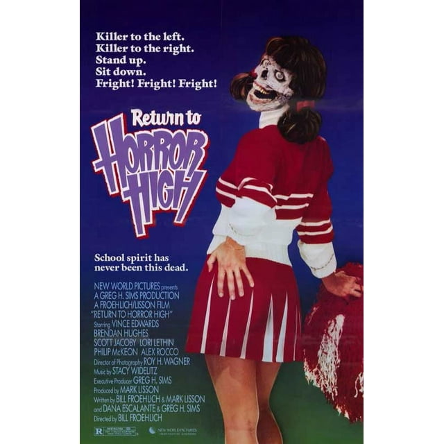 Return to Horror High Movie POSTER 11" x 17" Style B - Walmart.com
