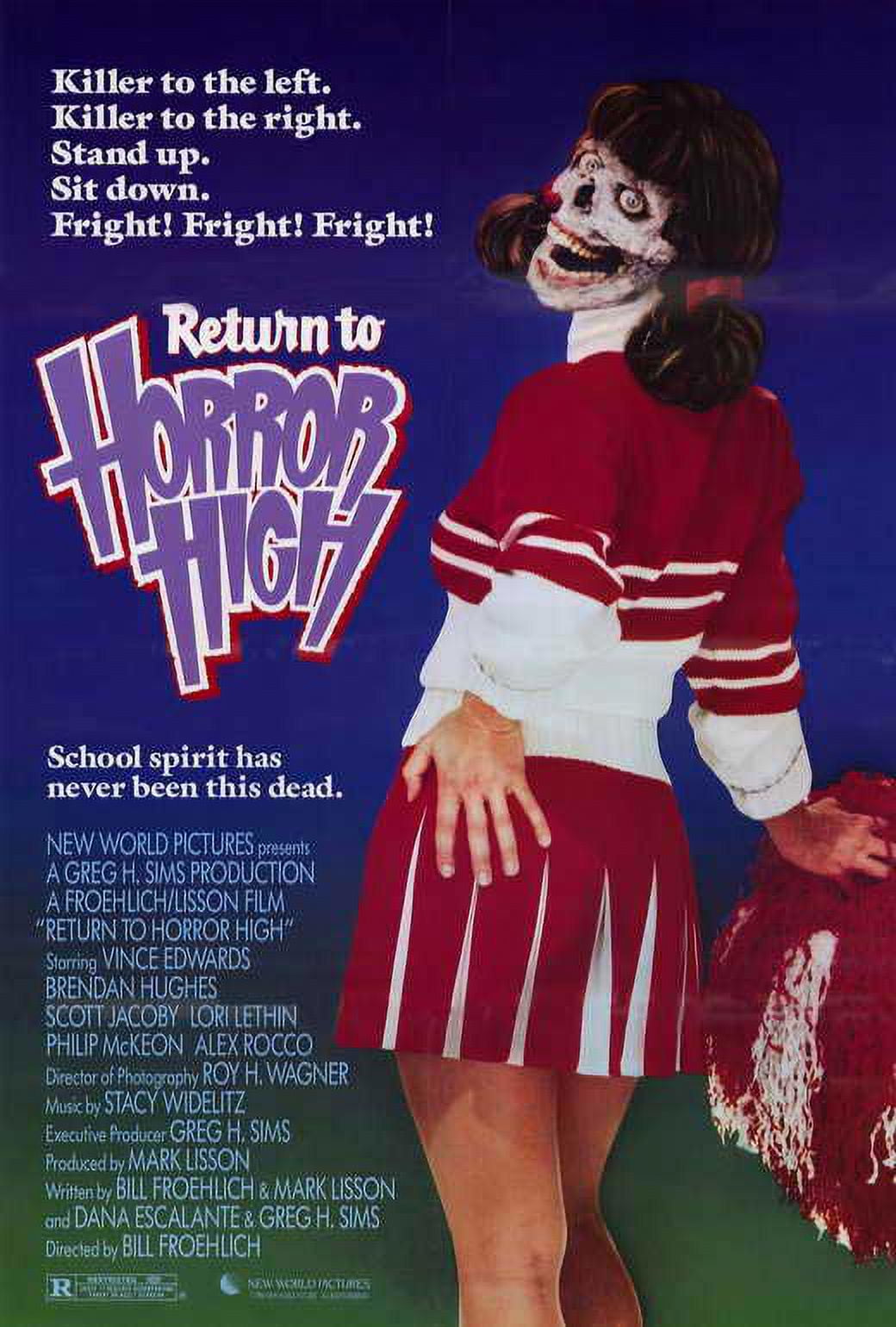 Return to Horror High Movie POSTER 27" x 40" Style B - Walmart.com