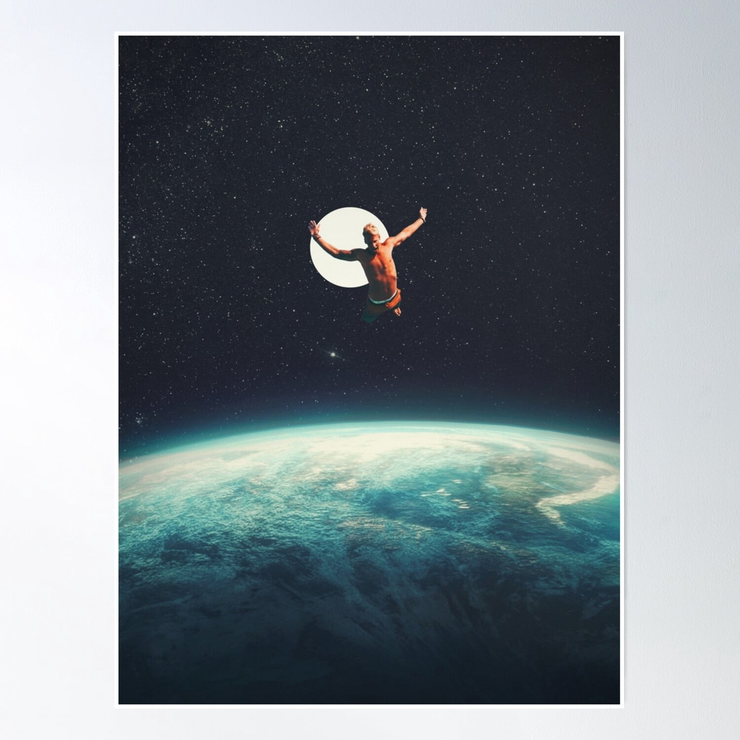 Returning To Earth With A Will To Change Poster Wall Art, Modern Wall ...
