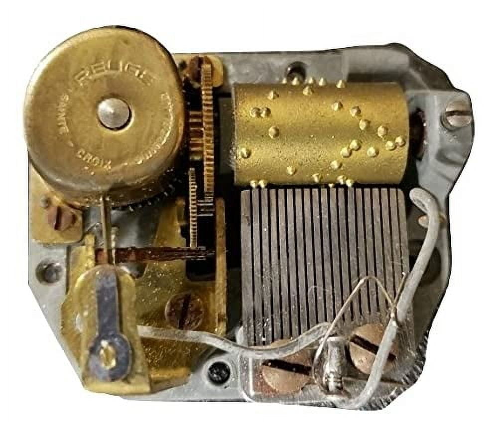 Reuge Swiss 18 note Musical Movement Mechanism Playing Tristesse by ...