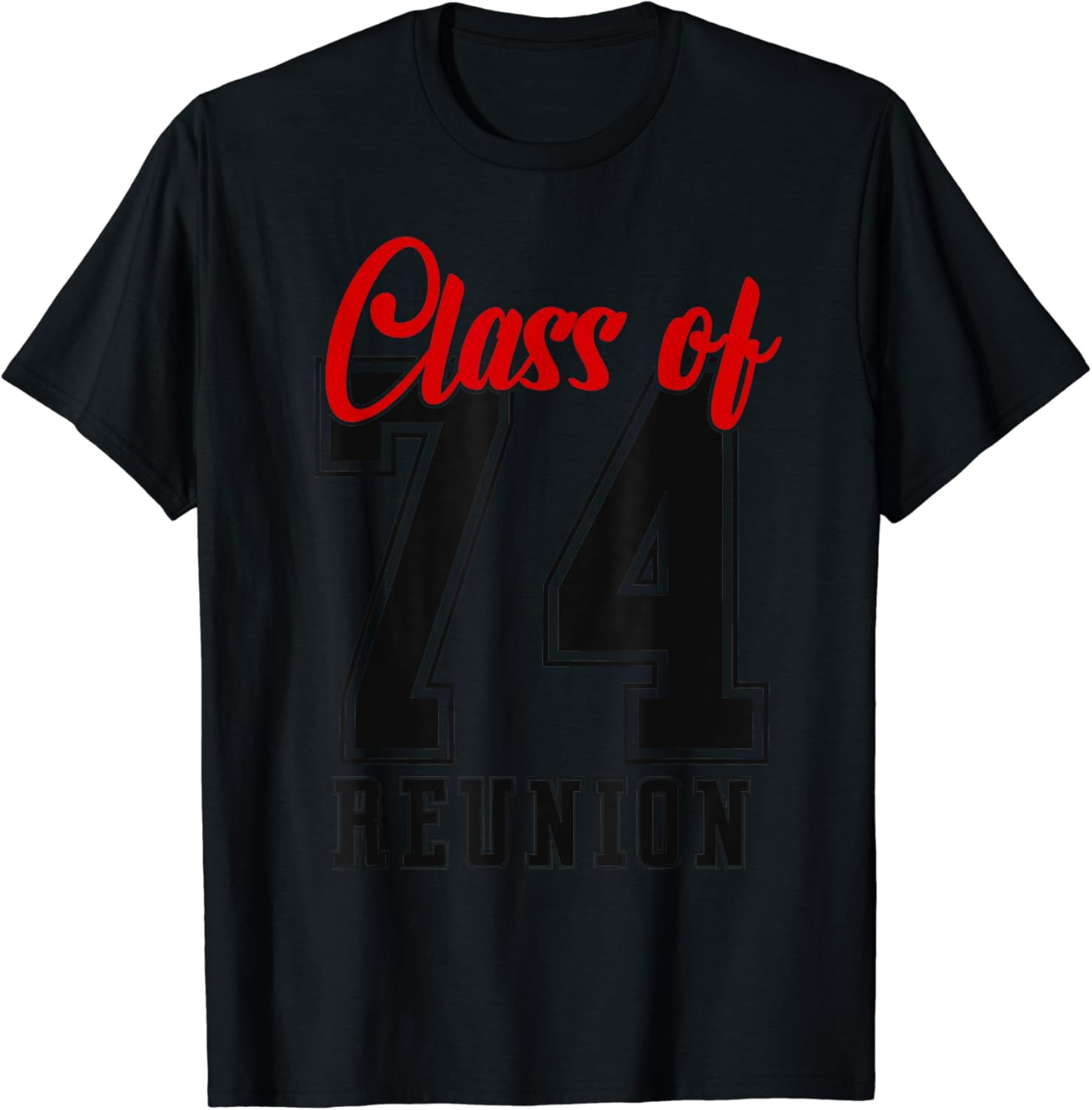 Reunion 1974 Matching Graduation High School Class Of 1974 T-Shirt ...