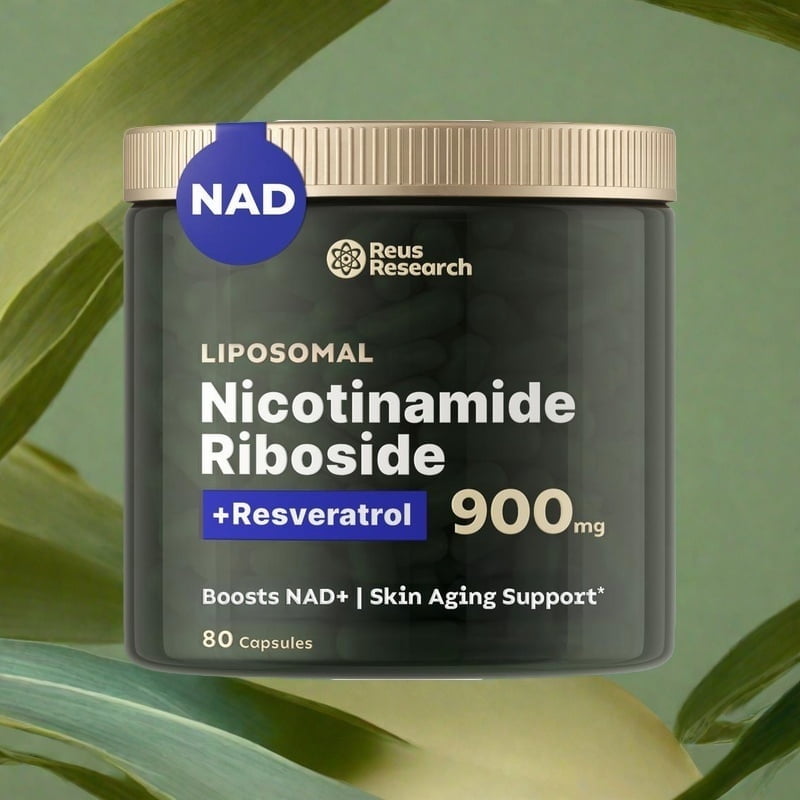 Reus Research NAD+ N R 900 - 80caps - Walmart.com