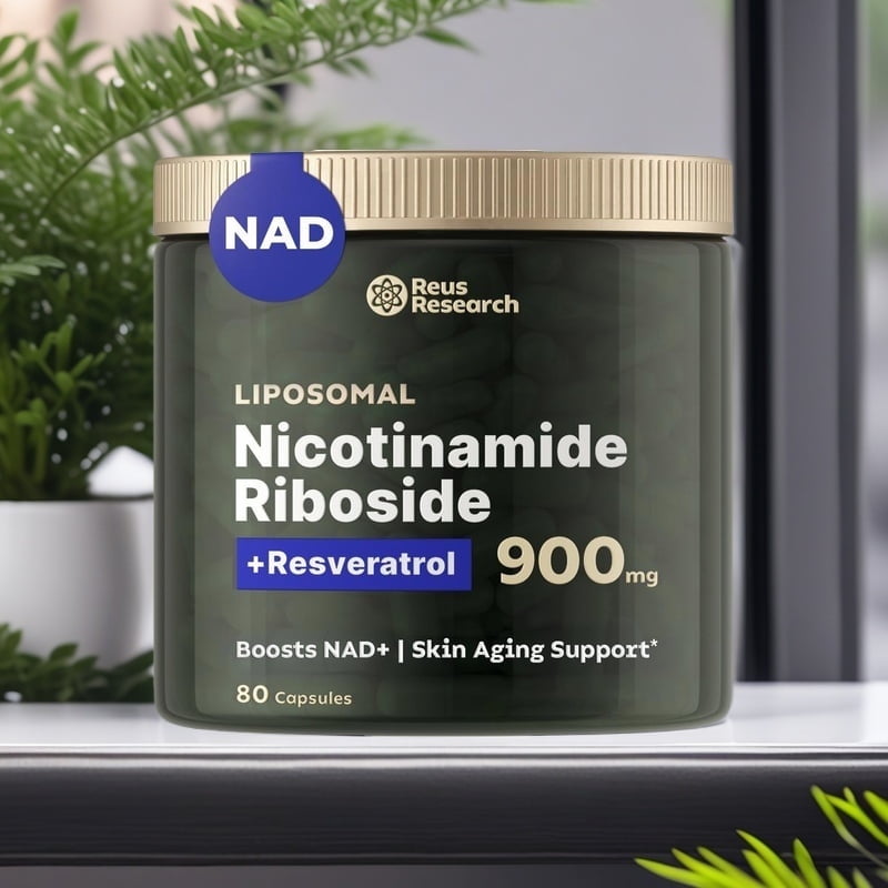 Reus Research NAD+ NR 900mg (Pack of 1), - Walmart.com