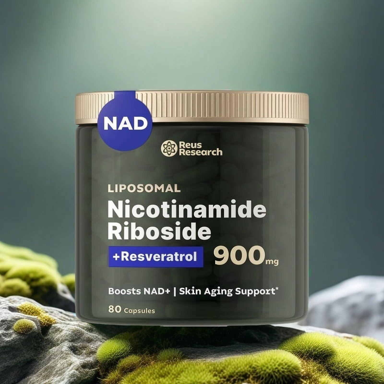 Reus-Research NAD+ NR900 - 80 Count - Walmart.com