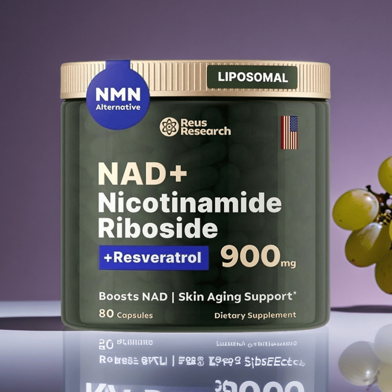 Reus-Research NicotinamideRiboside 900 - NAD+ 80 Count - Walmart.com