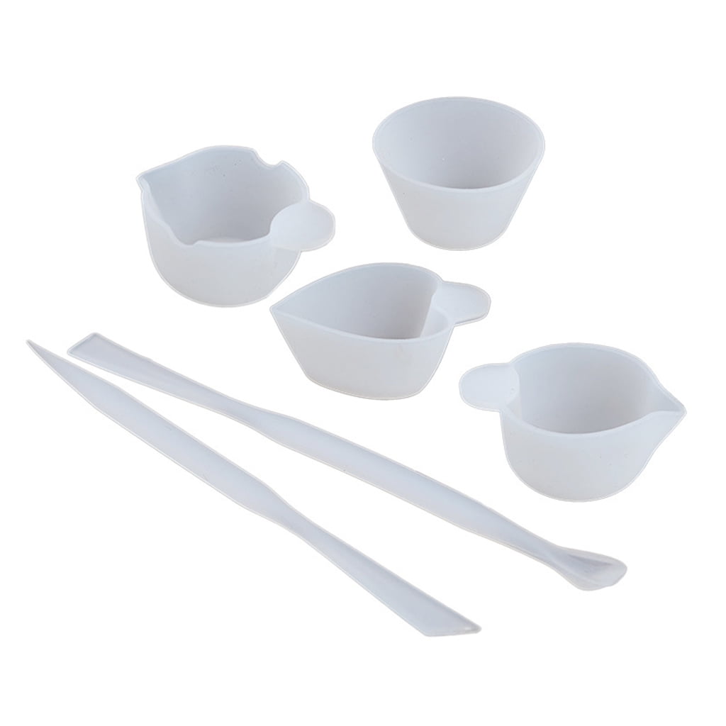 Reusable 100ml Non-Stick Measuring Cup with Precise Scale Resin Mixing ...