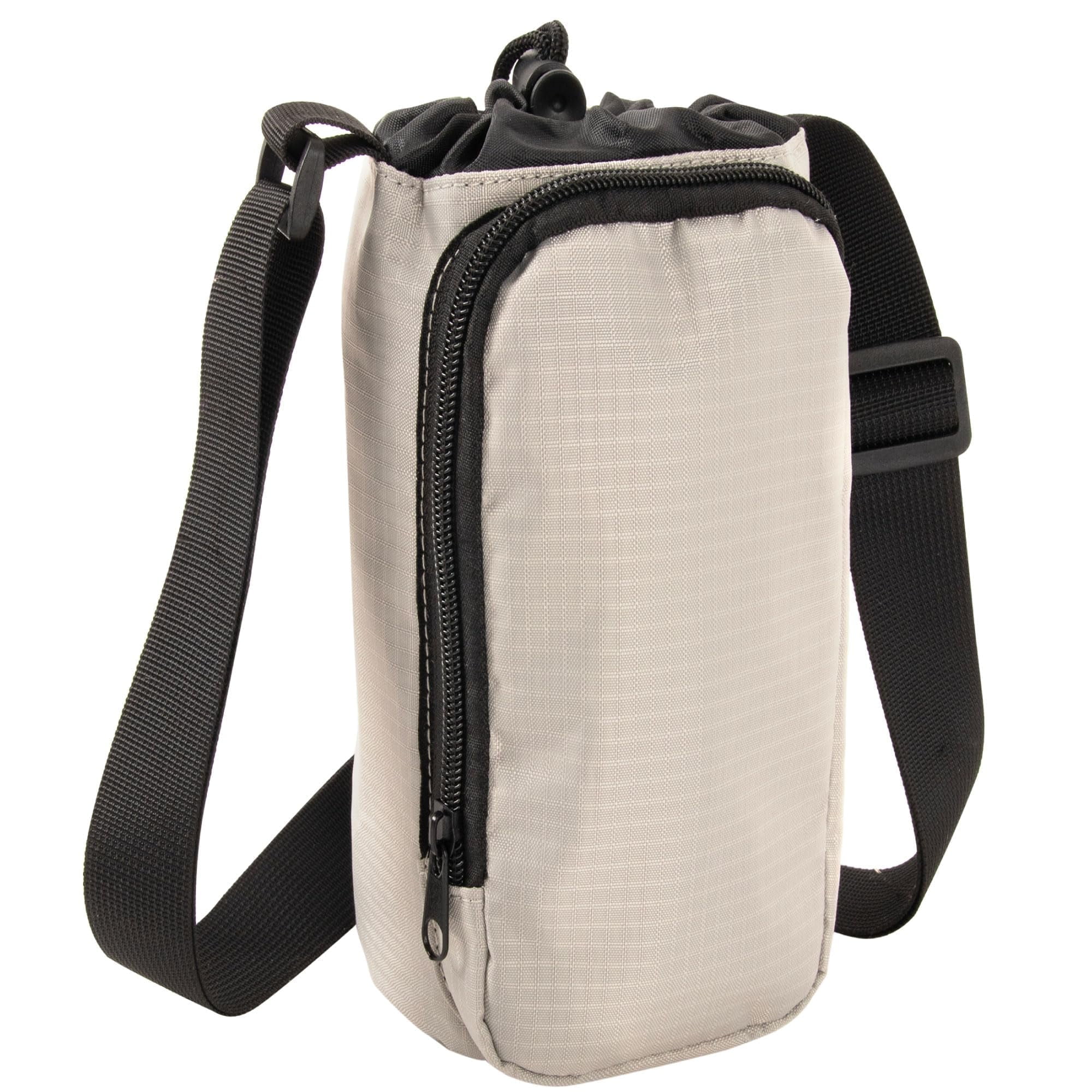 Reusable 16 Oz. Drawstring Closure Water Bottle Carrier Bag with ...