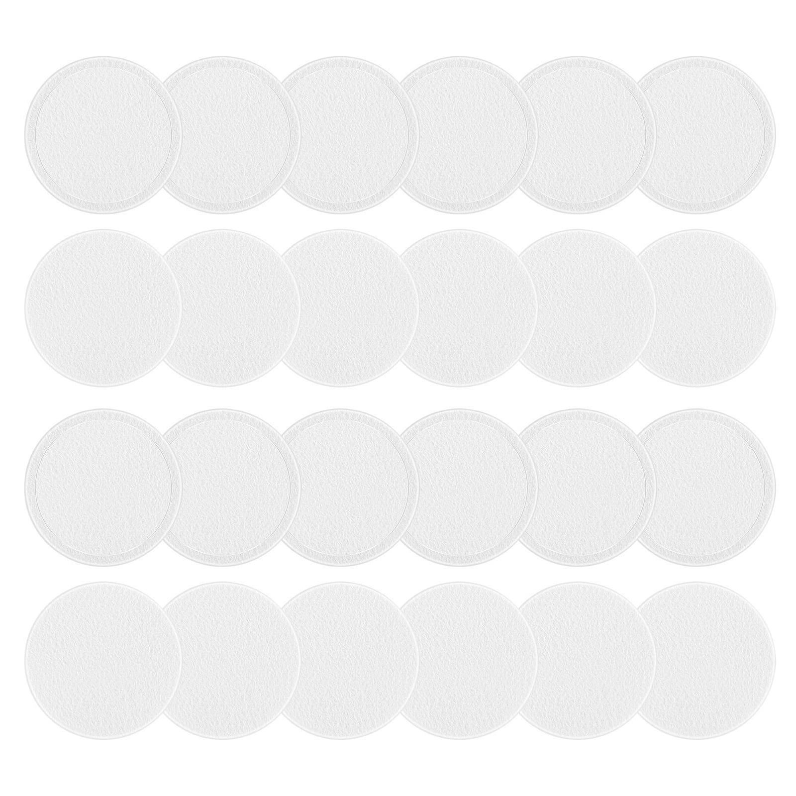 Reusable 24PCS Mushroom Growing Filter Pad 2mm Thick Cotton Materials ...