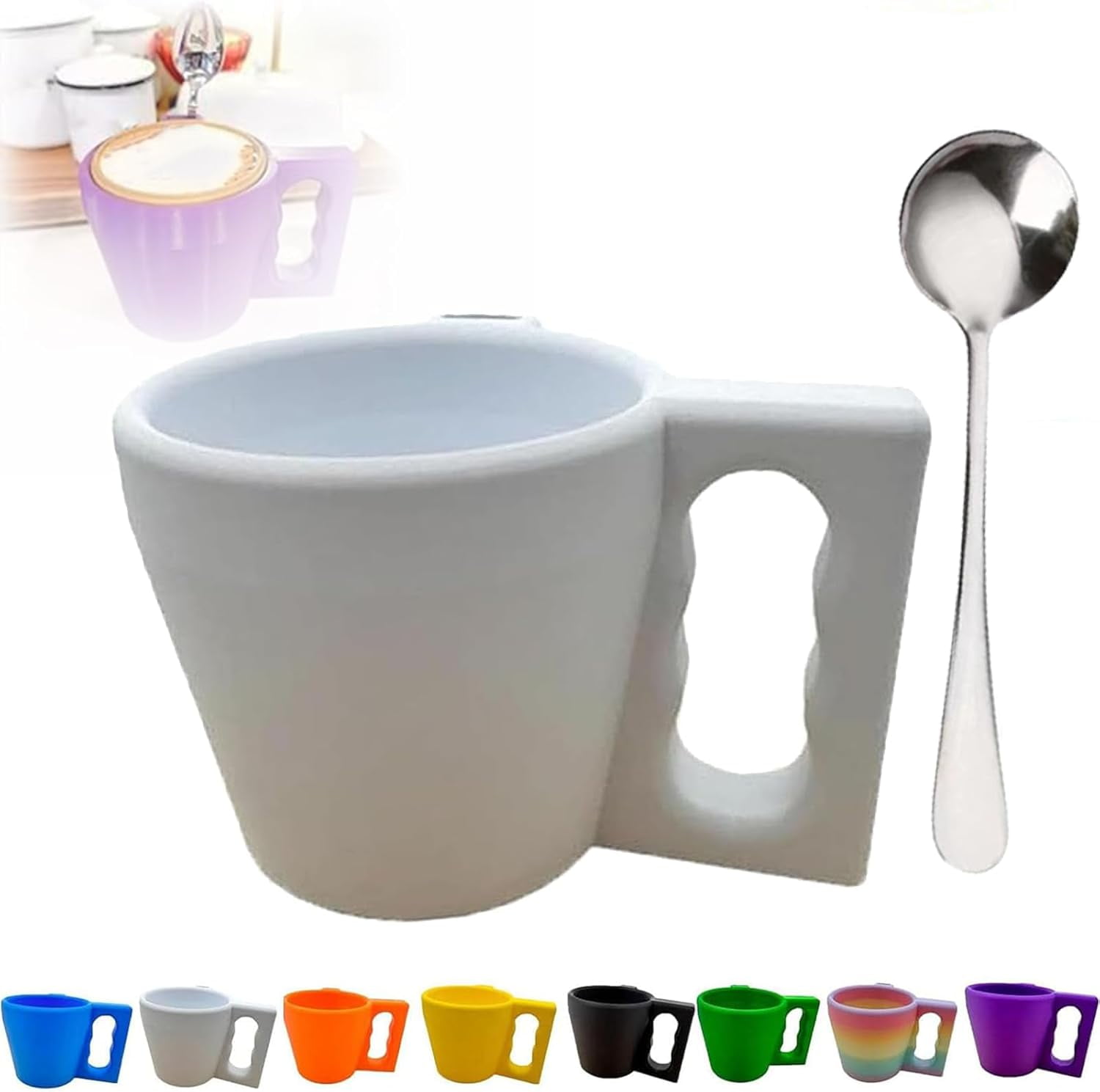 Reusable 3D Printed Ice Cream Pint Holder with Spoon – Insulated Cozy ...