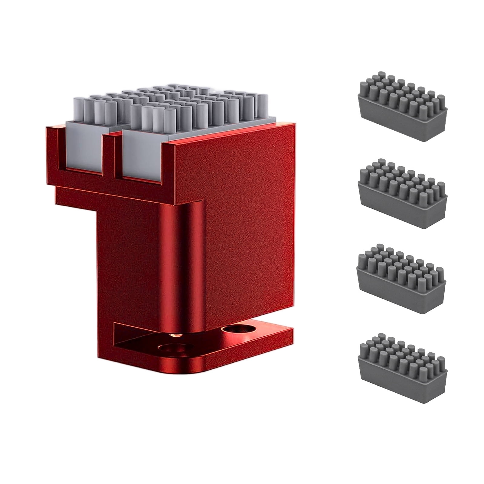 Reusable 3D Printer Nozzle Wiper For P1P/P1S/X1C Nozzle Silicone Brush ...