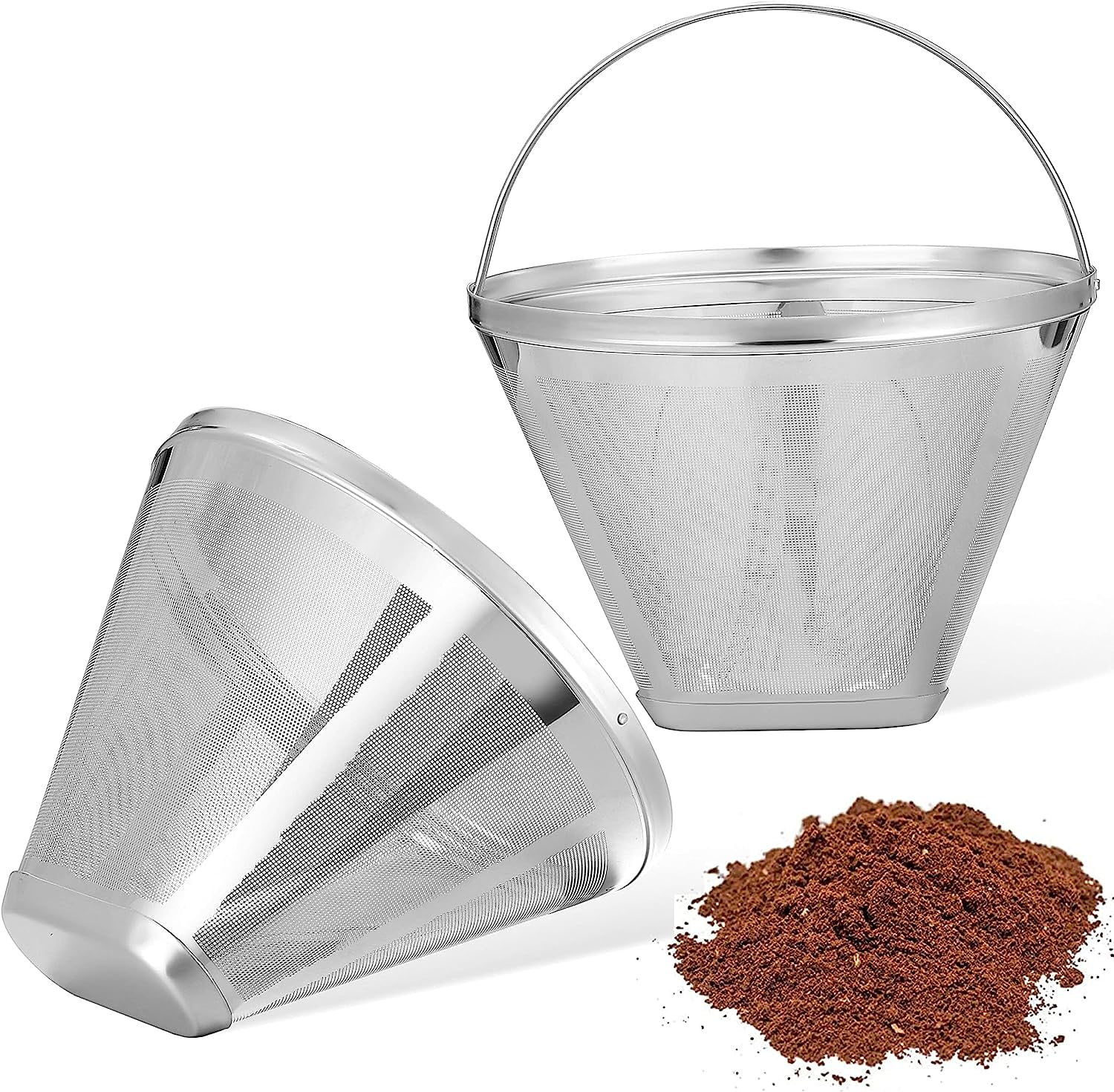 Reusable #4 Cone Coffee Filters for Ninja Dual Brew Pro Coffee Makers ...