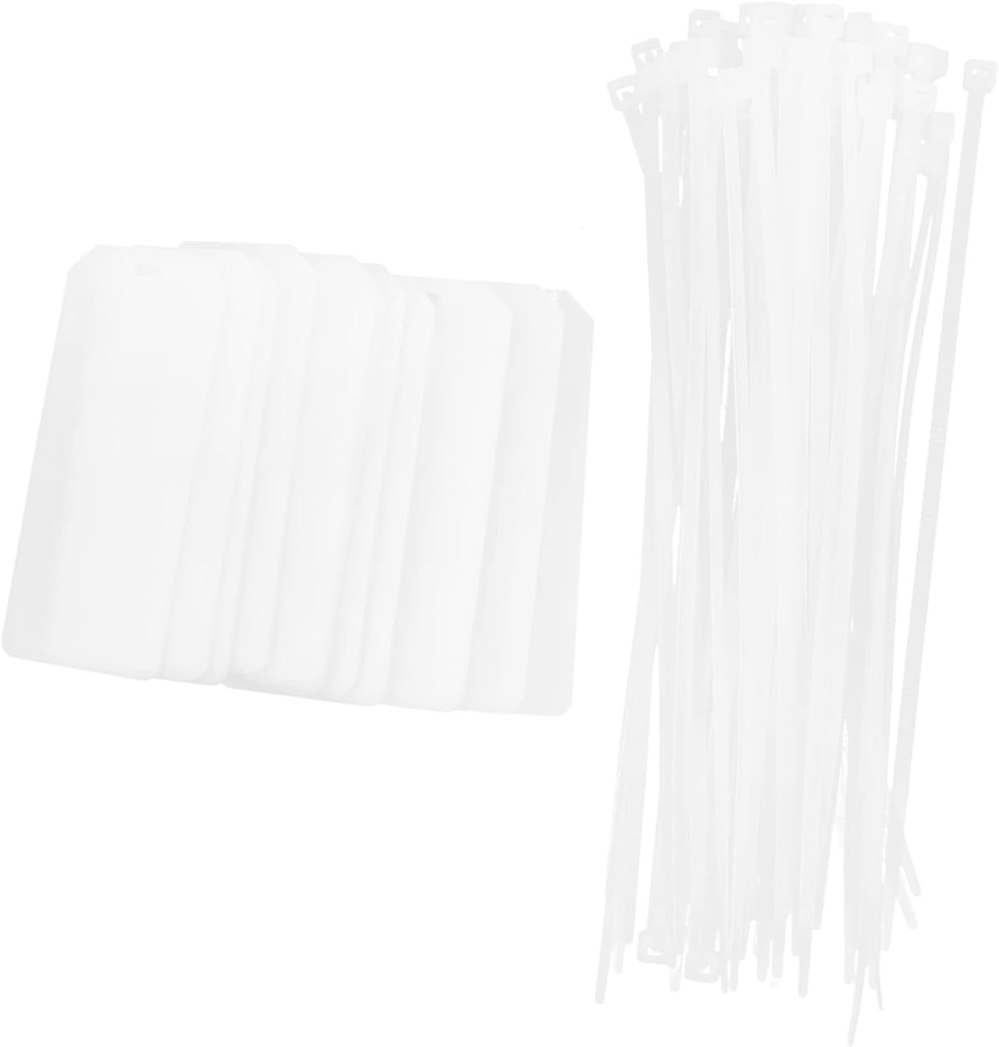 Reusable 50pcs Cable Labels Abs Plastic Cord Tags for Wire ...