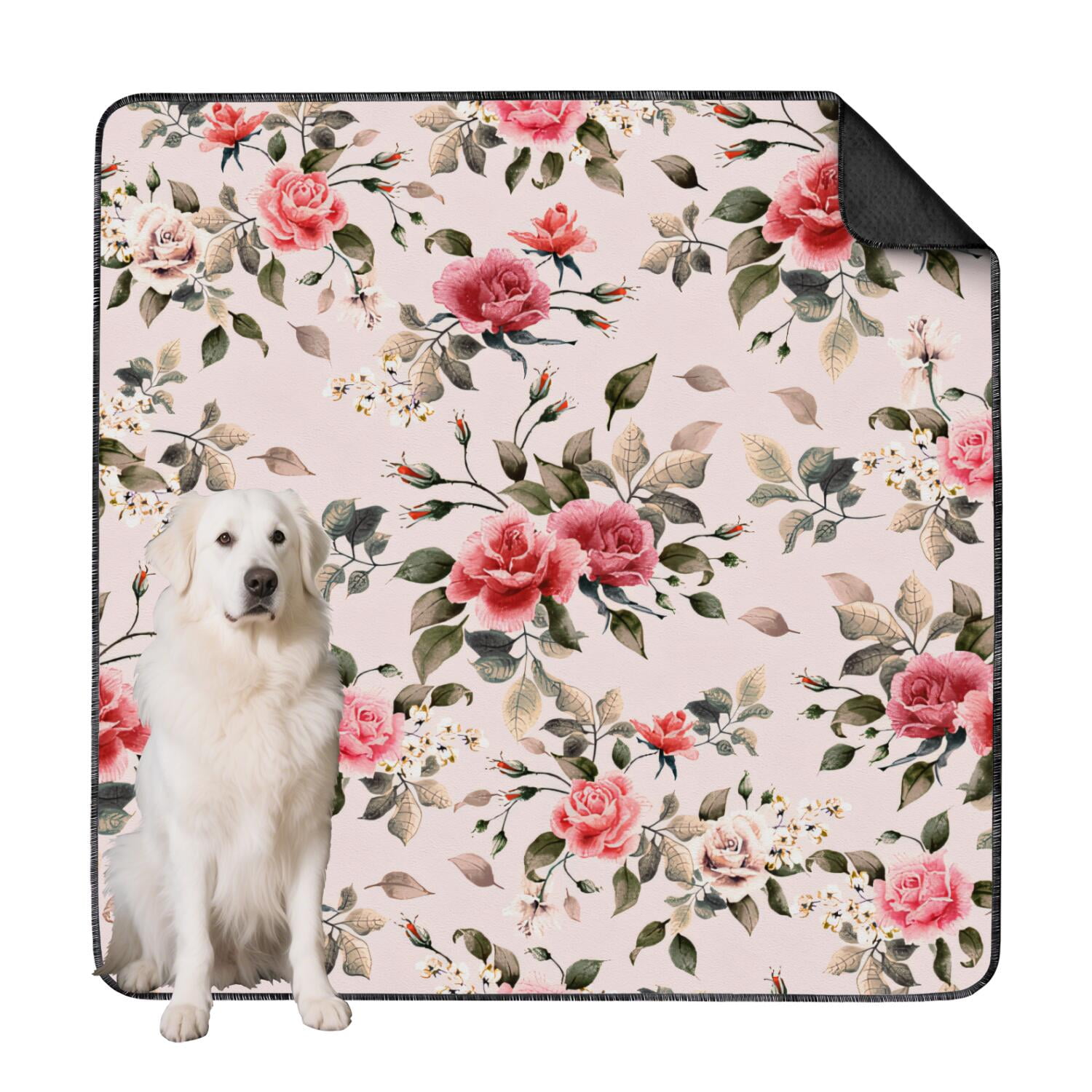 Reusable 72x72 Inch Dog House Training Pads, Washable Pee Pads with ...