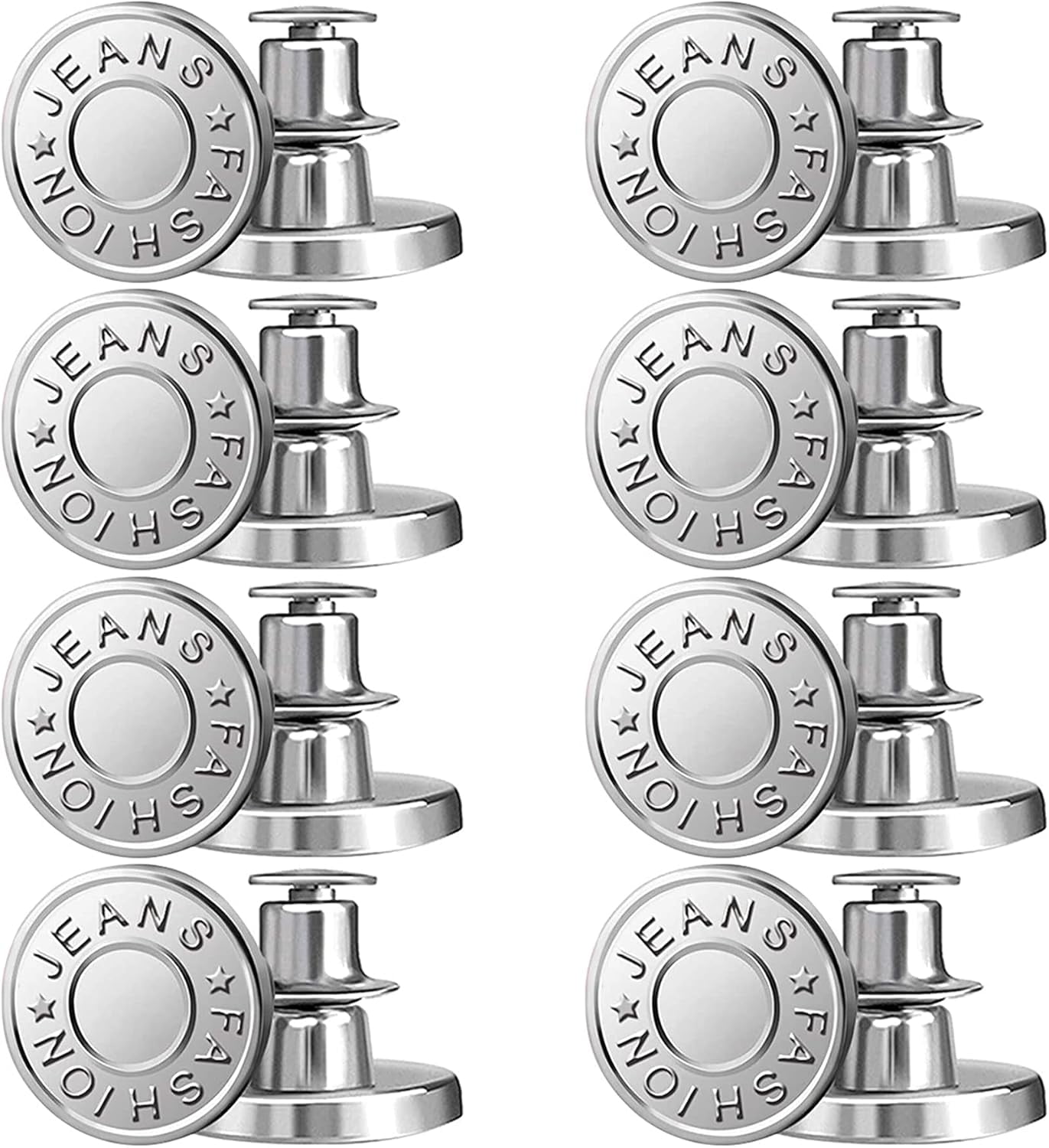 High Quality Zinc Alloy Easy Installation Instant Jean Button Pins ...