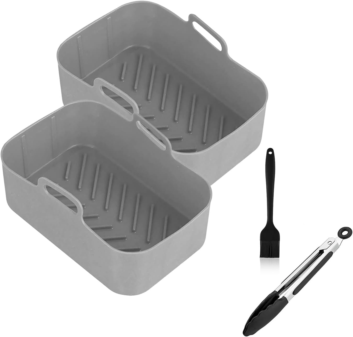 Reusable Air Fryer Silicone Liners Safe Air Fryer Baskets Replacement ...