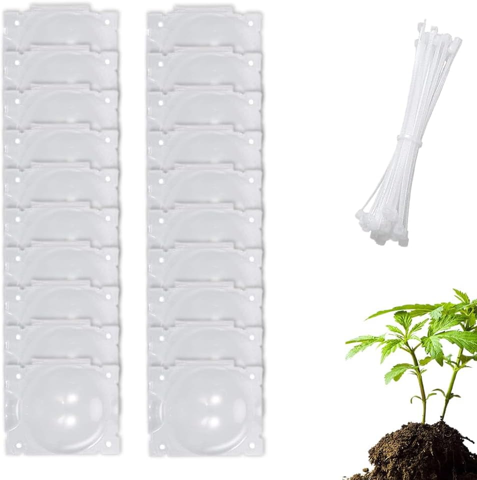 Reusable Air Layering Pods & Propagation Kit - 20 PCS Rooting Balls with Zip Ties, Grafting ...