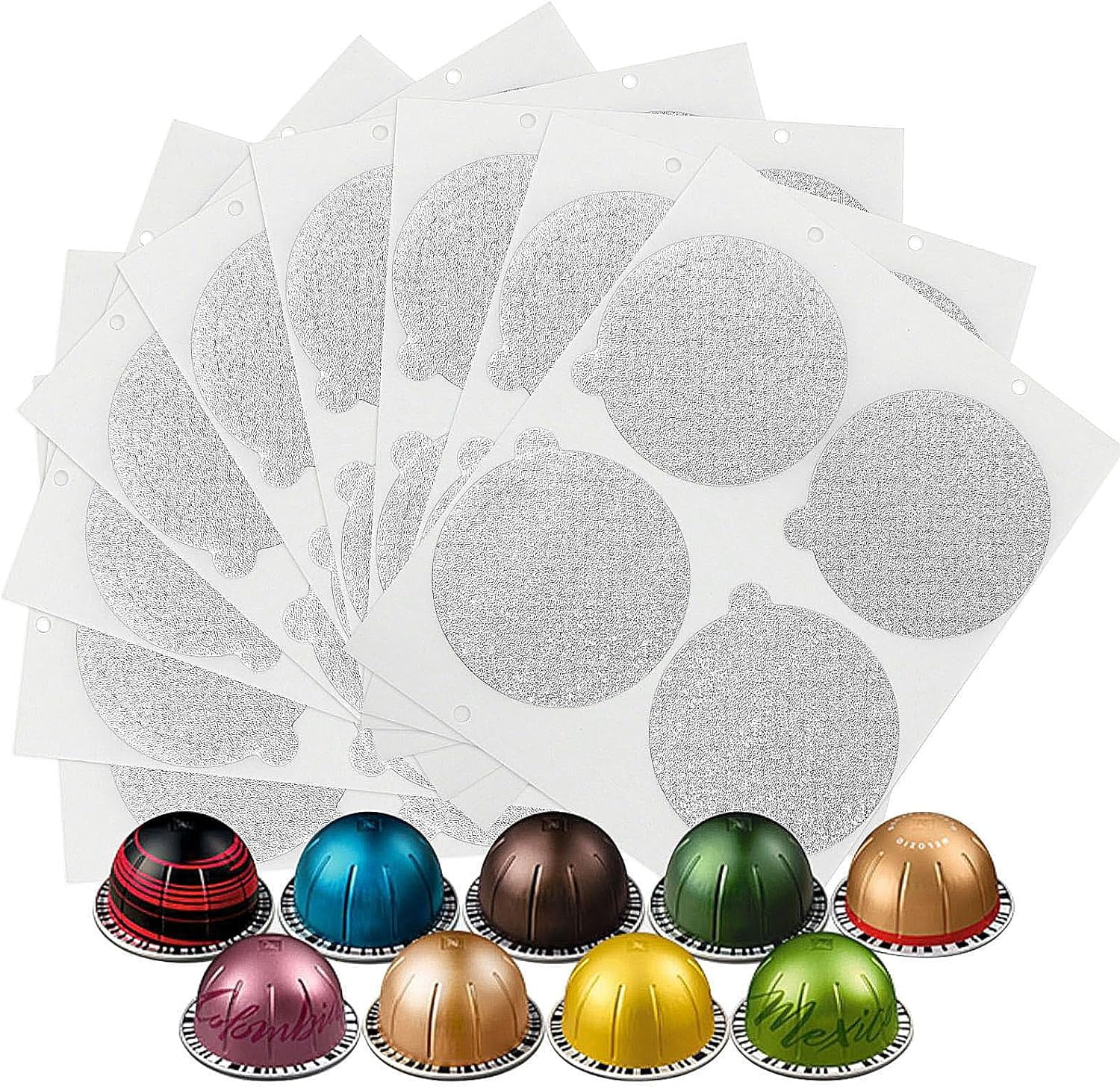 Reusable Aluminum Foil Lids for Nespresso Vertuol - Save Money, Extend ...