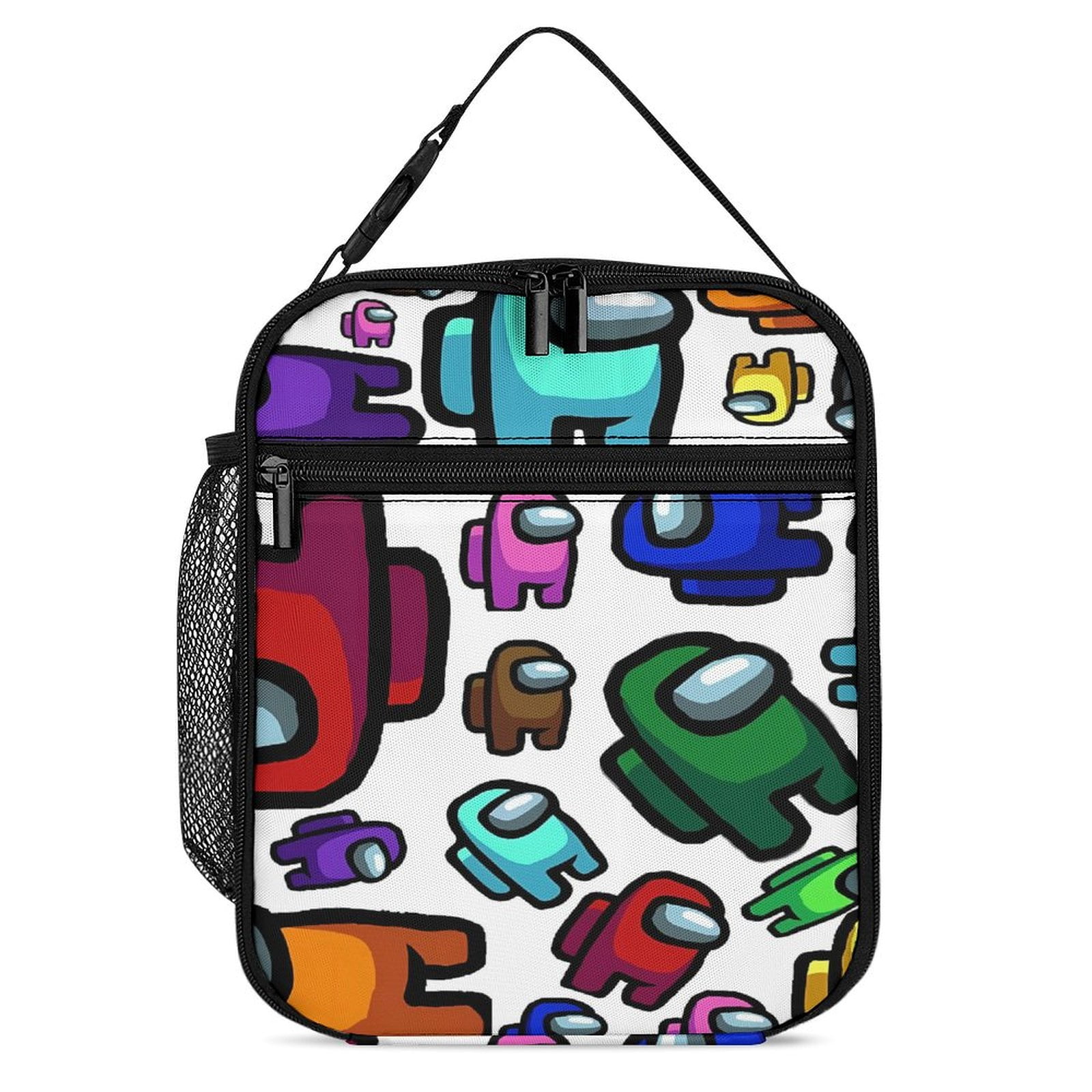 Reusable Among/Us Lunch Bags, Cartoon Lunch Bag Anime Tote Bag Portable ...