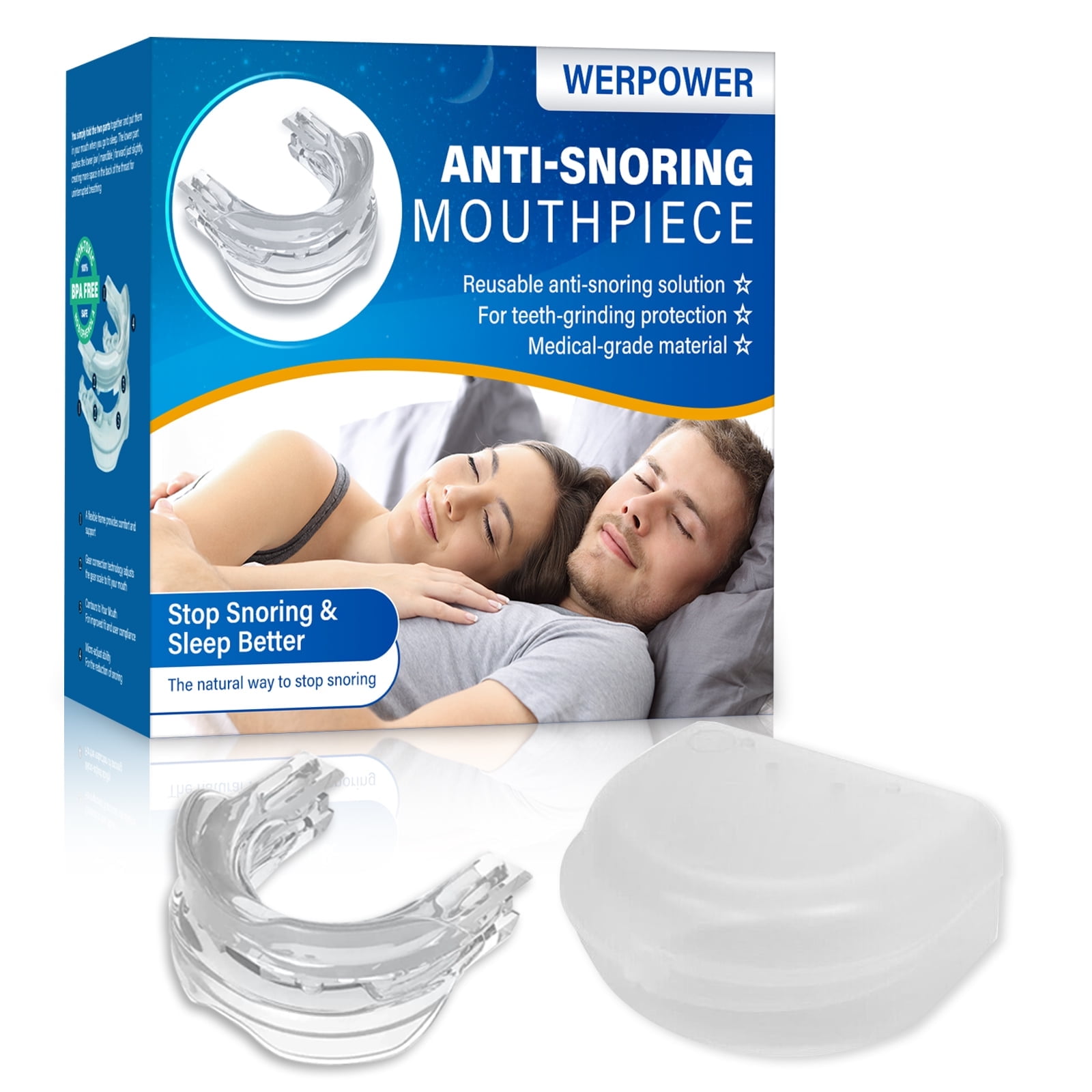 Senhorita Effective Anti Snoring Mouth Guard for Nighttime Teeth ...