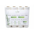 ecozoi, Reusable Bamboo Kitchen Paper Towels, 4-Pack, Eco-Friendly ...