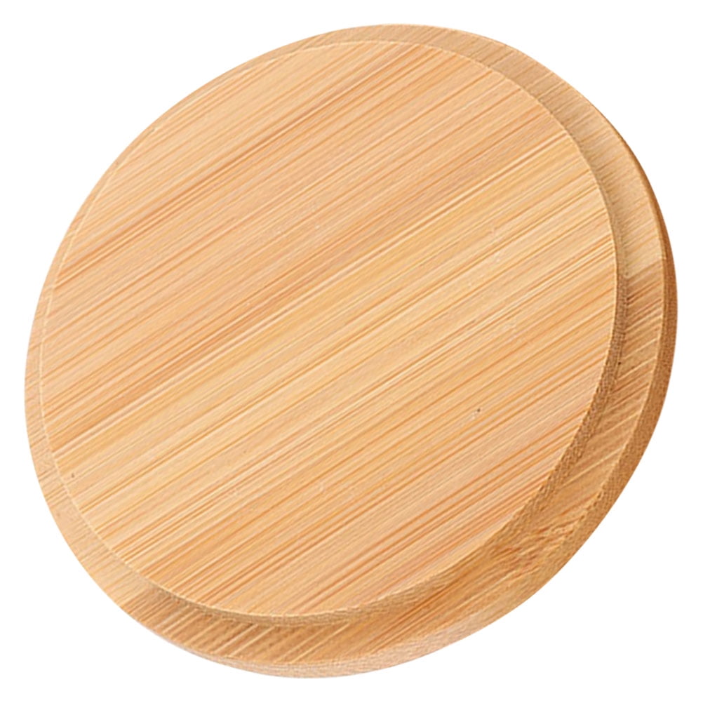 Koolleo Reusable Bamboo Lid Ceramic Mug Lid Bamboo Coffee Cup Lid ...