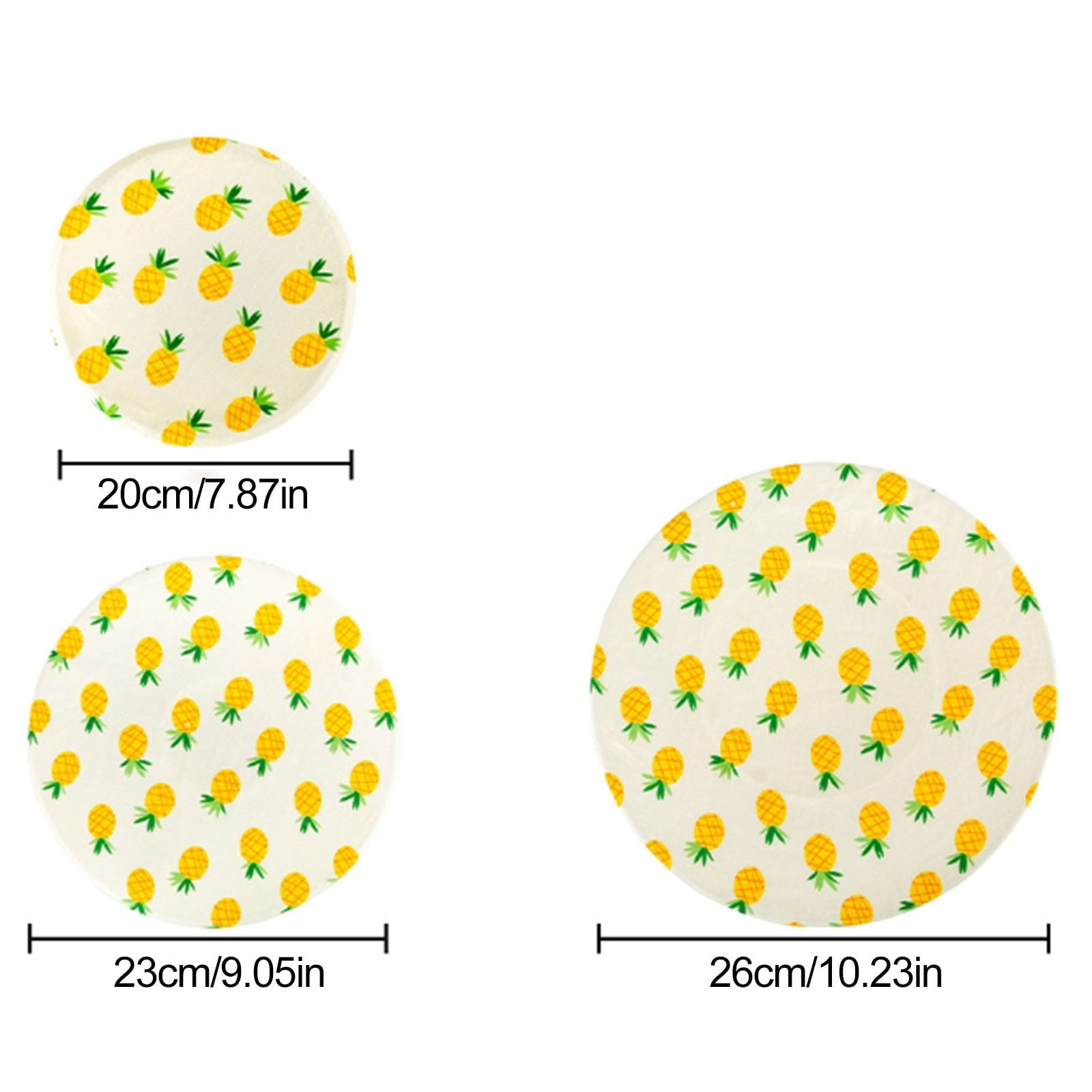 Reusable Beeswax Food Wraps 3-Pack - Biodegradable Sustainable Sandwich ...