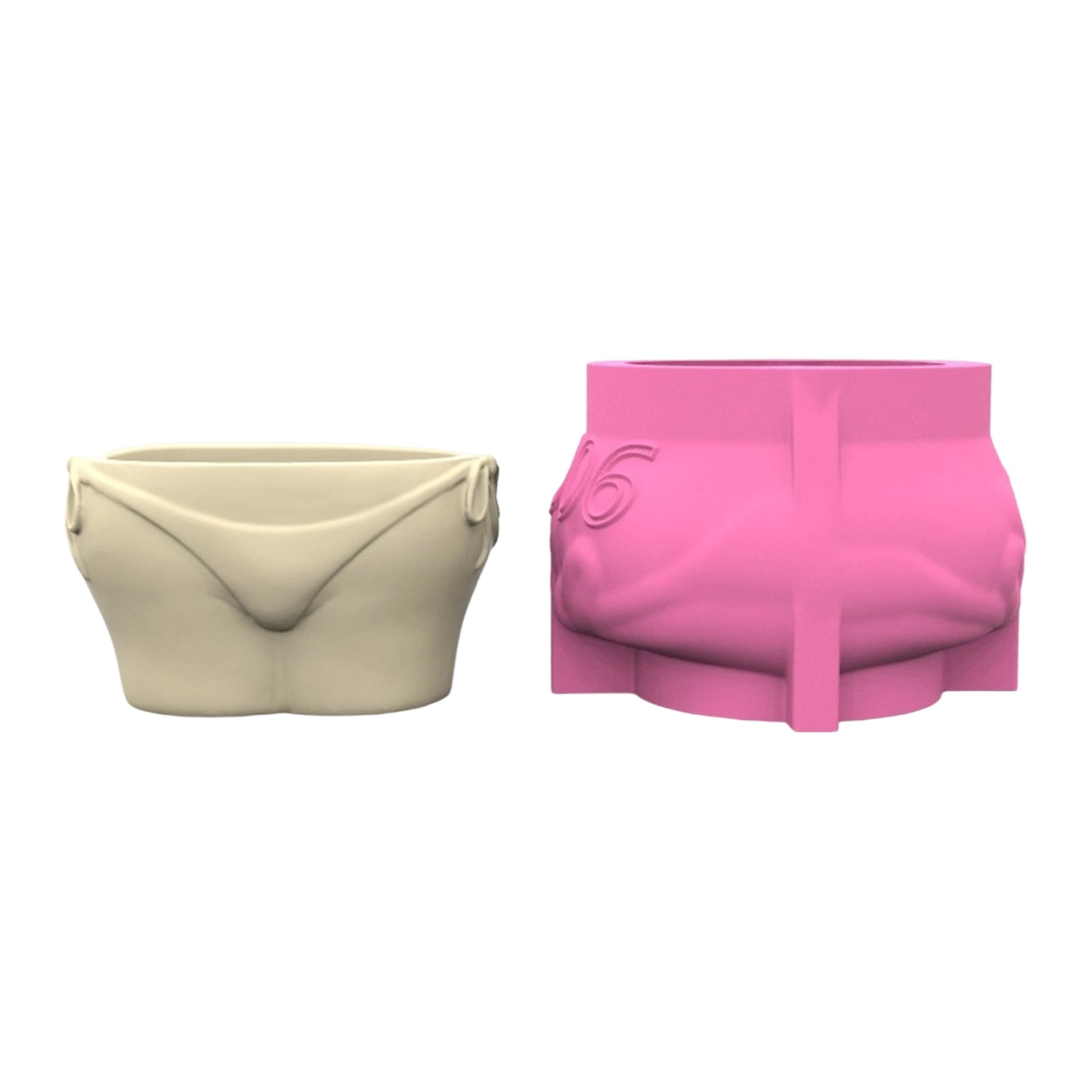 Reusable Body Art Silicone Planter Mold With Detachable Design For ...