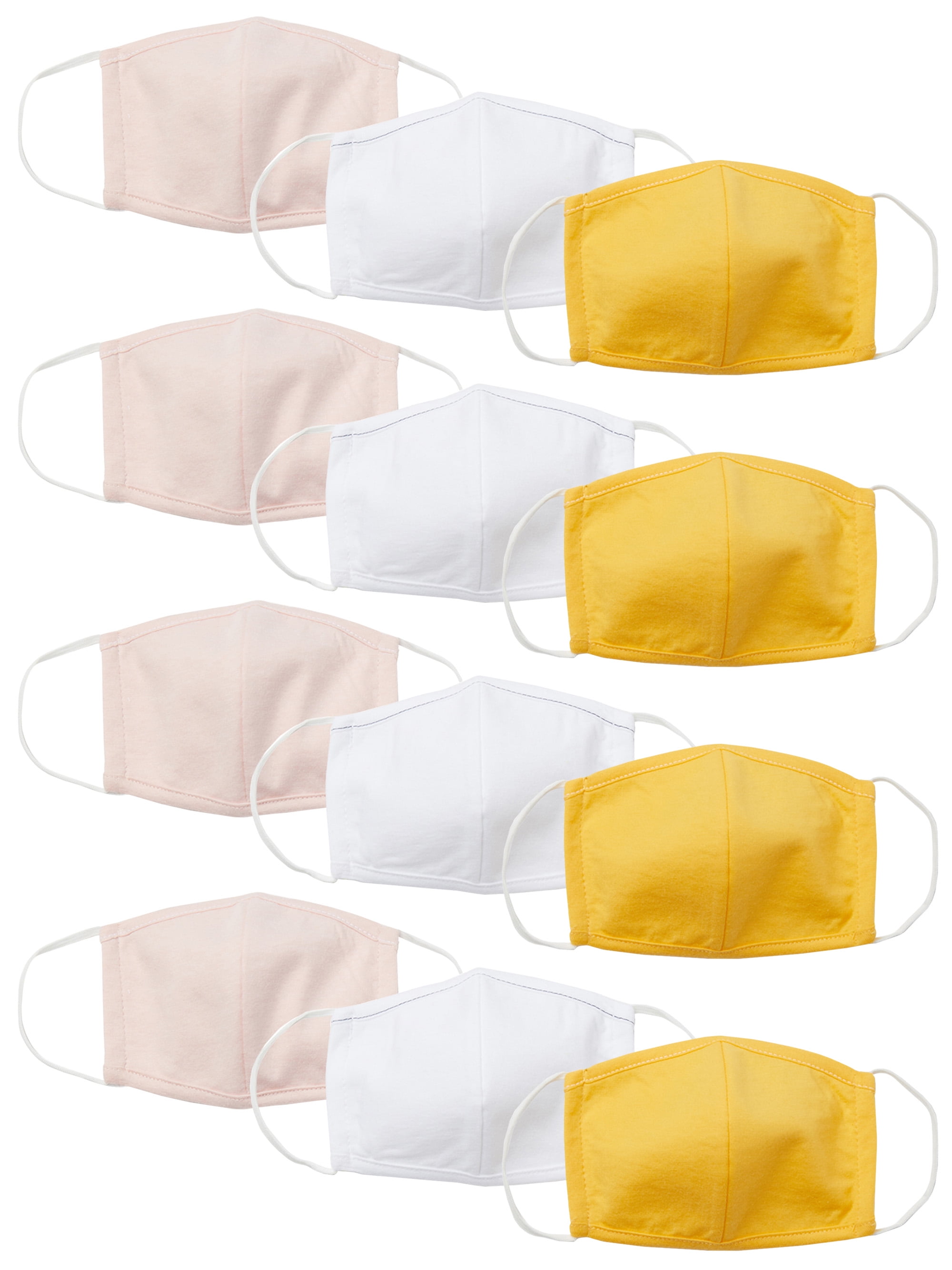 Reusable, Breathable Cloth Face Masks for Kids, 12-Pack - Walmart.com