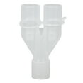 Reusable Breathing Machine Tubing Adapter 15mm to 22mm Y Shape Plastic ...
