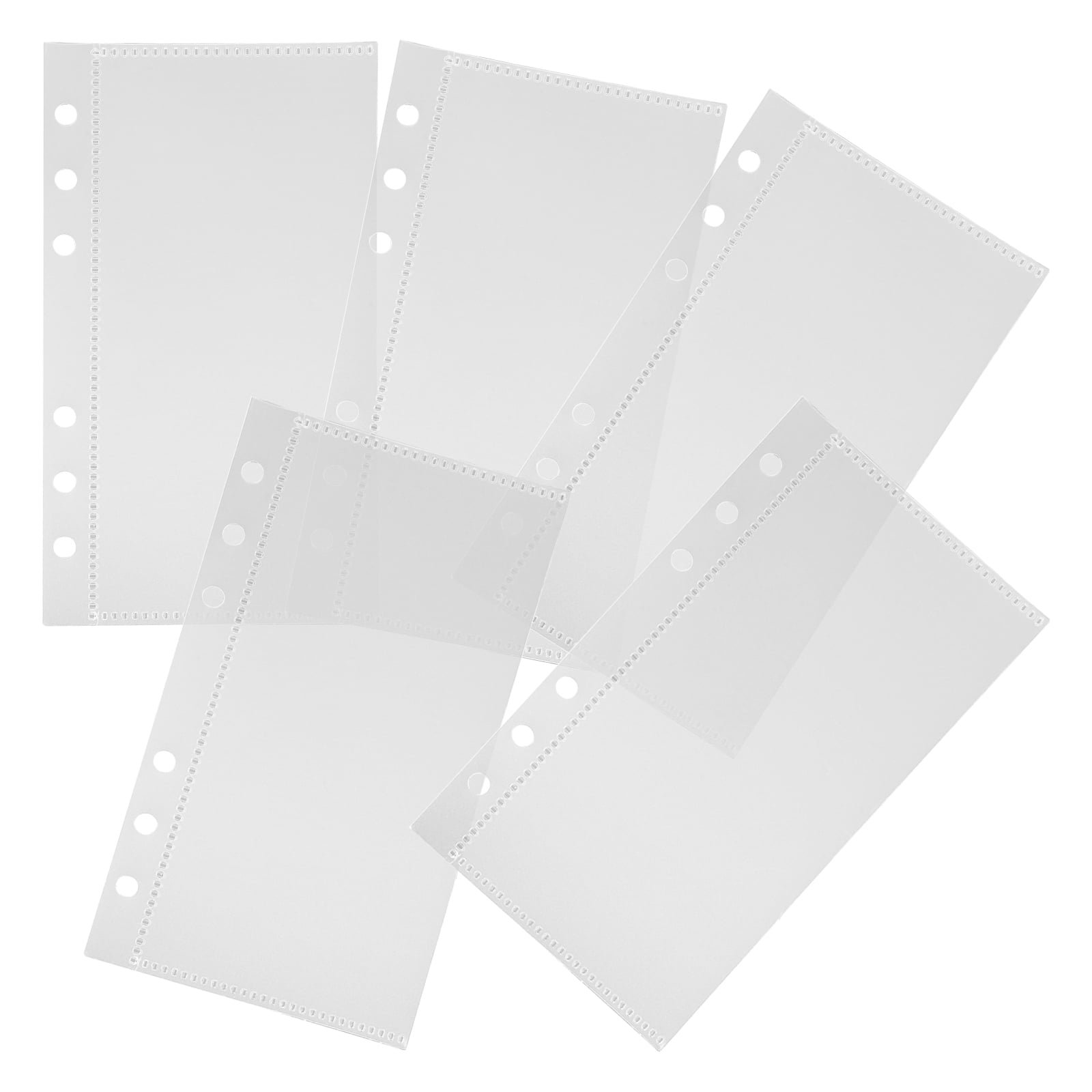 Raindrops Transparent PP Binder Dividers with Pockets for Office Use ...