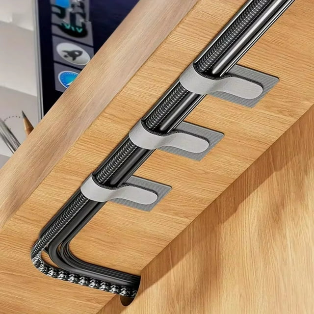 Reusable Cable Tie Fixed Cable Organizer Rope Support Self-Adhesive ...