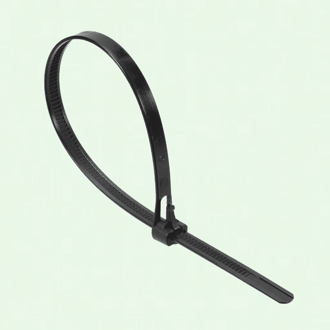 12 Inch Nylon Wire Slipknot Strap Black - Pack of 20 - Walmart.com