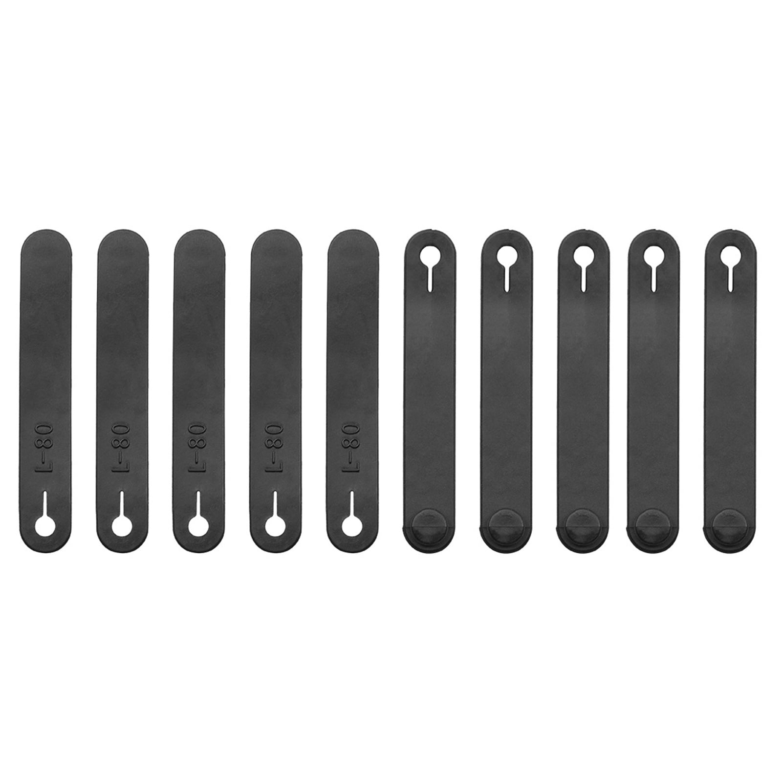 Reusable Cable Ties, Adjustable Rubber Cord Organizers Cord Management ...
