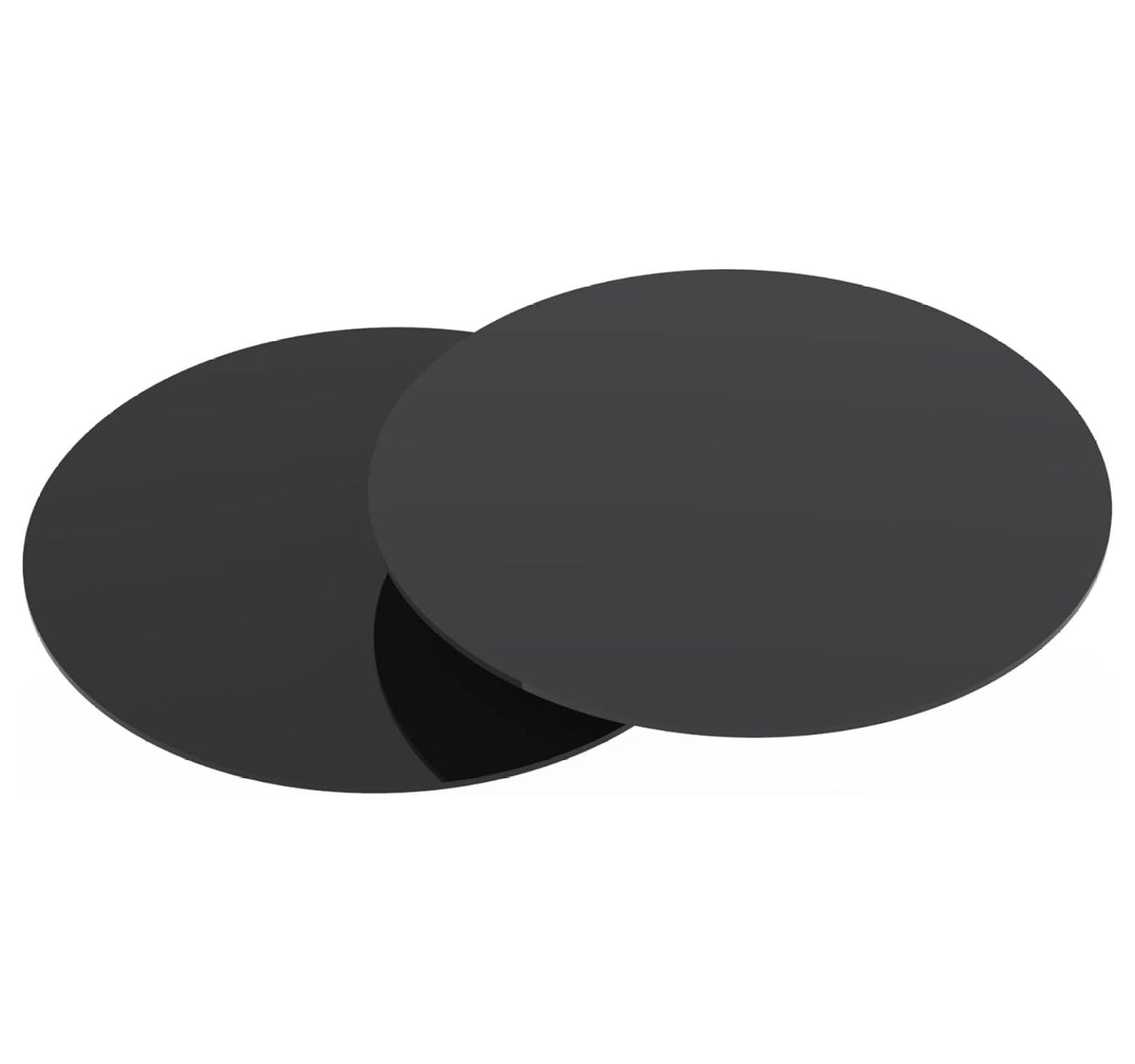 Reusable Cake Board Glossy Round Disk Set of 2-1/8 or 0.12 inch ...