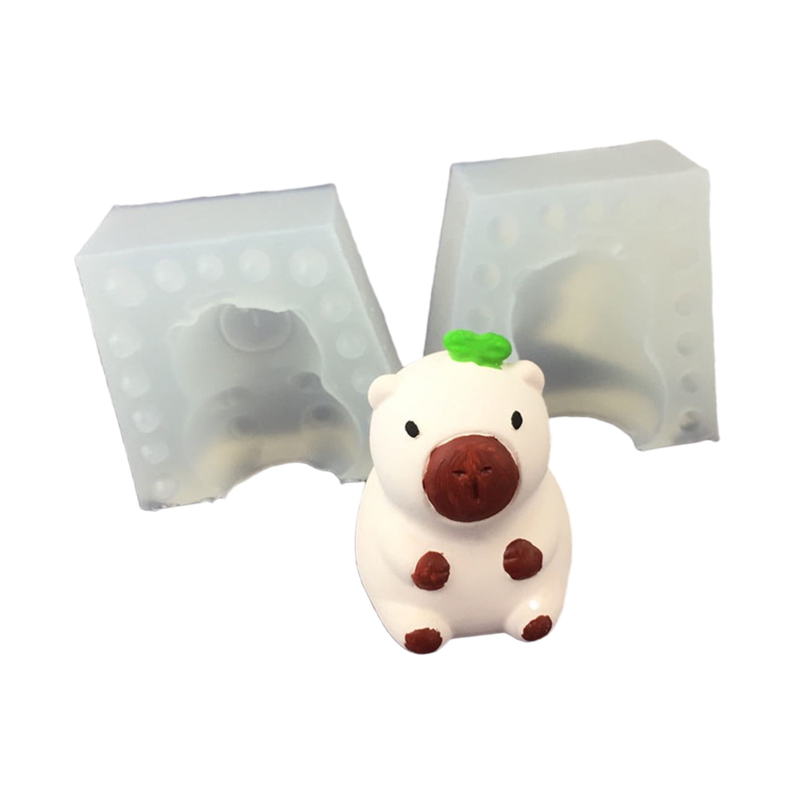 Reusable Capybara-Shaped Silicone Molds for Baking Chocolate Plaster ...