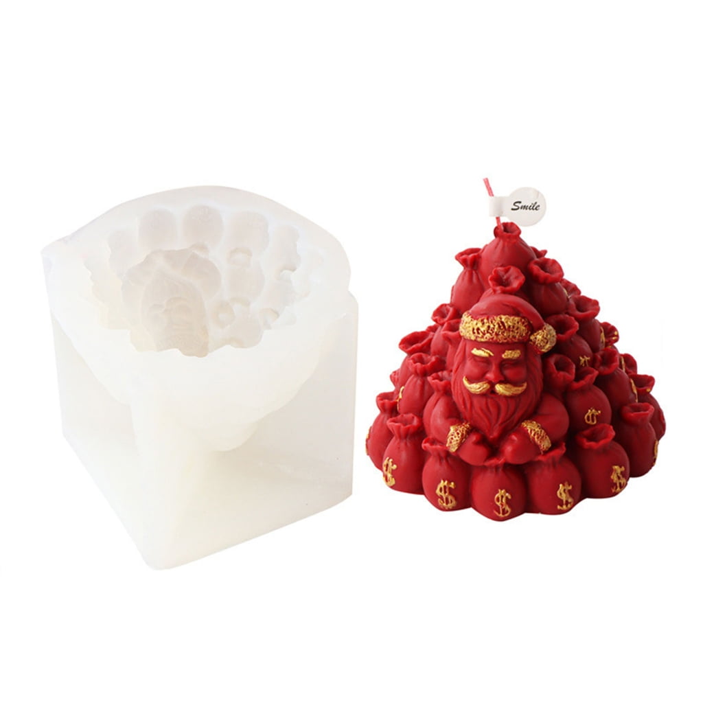 Reusable Casting Candle Making Geometric Silicone DIY 3D Handicrafts ...