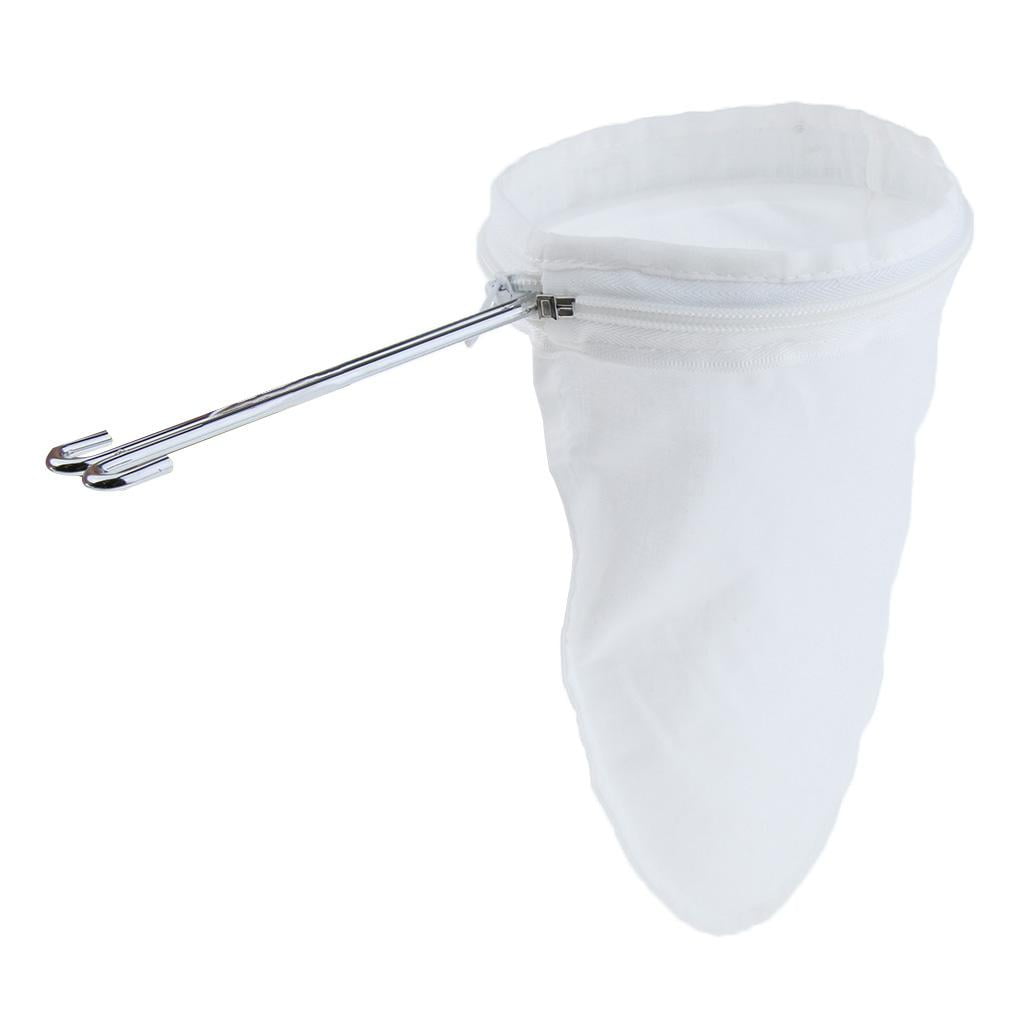 Reusable Cheese Filter Mesh Cloth Nut Almond Milk Strainer Bag With ...