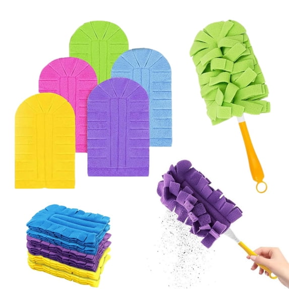 Reusable Chenille Microfiber Dust Duster, 2026 New Reusable Duster with ...