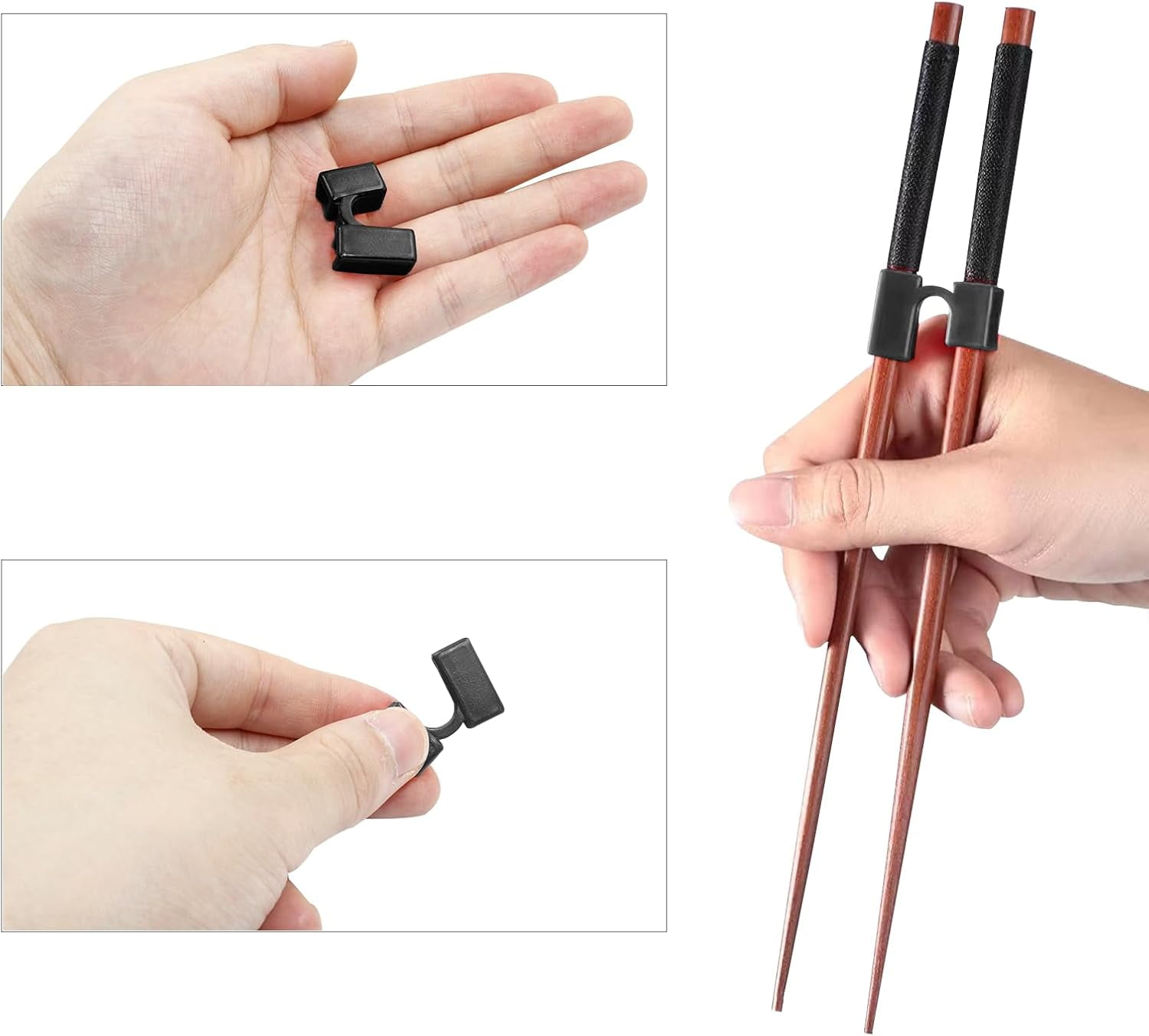 Reusable Chopstick Helper Training Chopsticks Hinges Connector Training ...