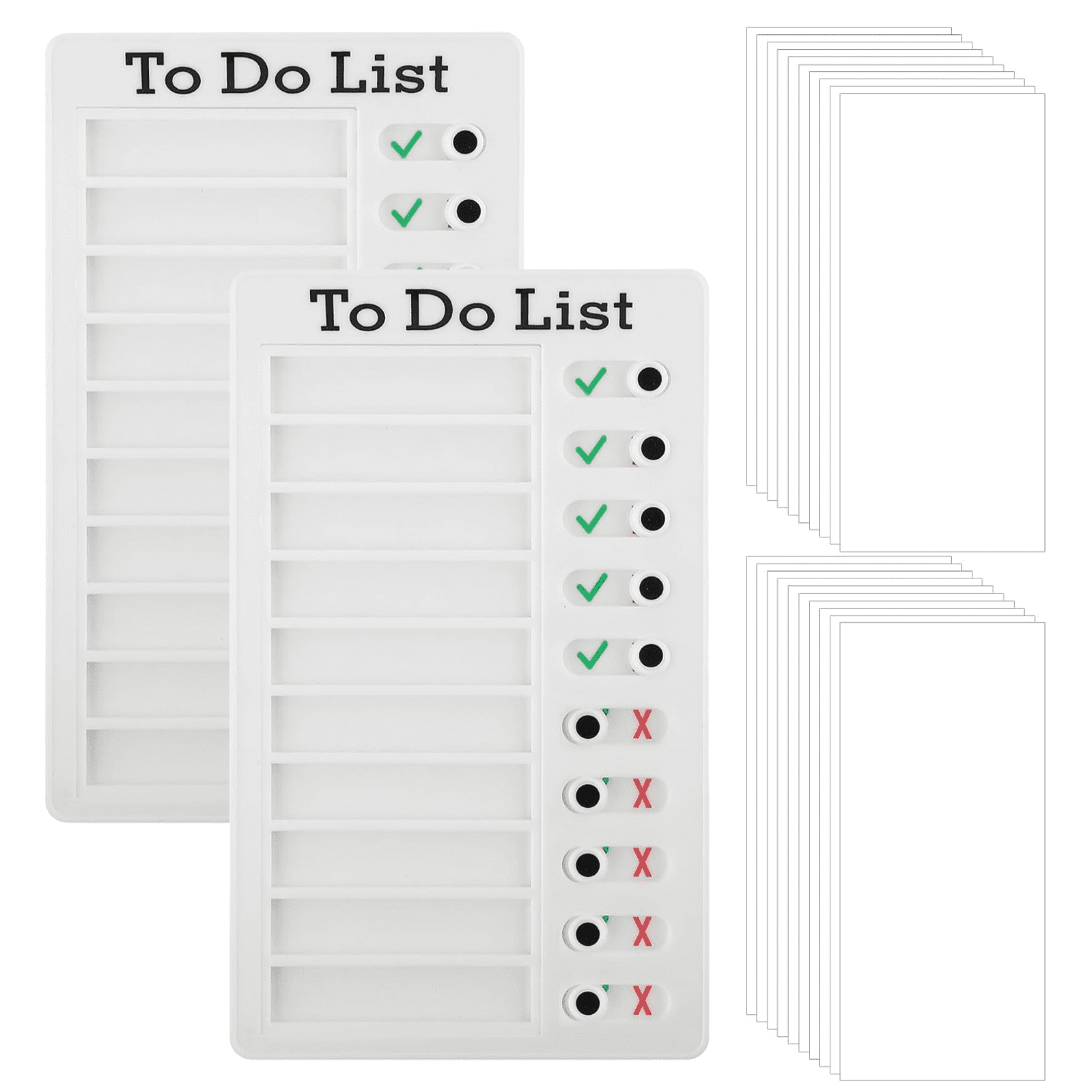 Reusable Chore Chart For Daily And Weekly Planner, Efficiency Improvement Task Board With ...