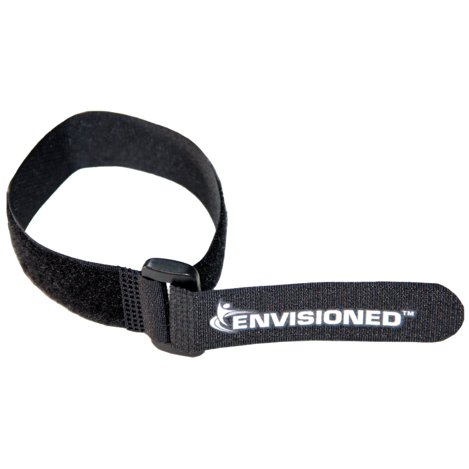 Reusable Cinch Straps 1" x 12" - 12 Pack, Multipurpose Quality Hook and ...