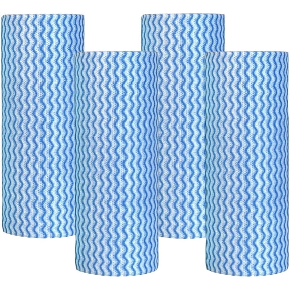 Reusable Cleaning Cloths Kitchen Paper Towels Washable Rolls Dish ...