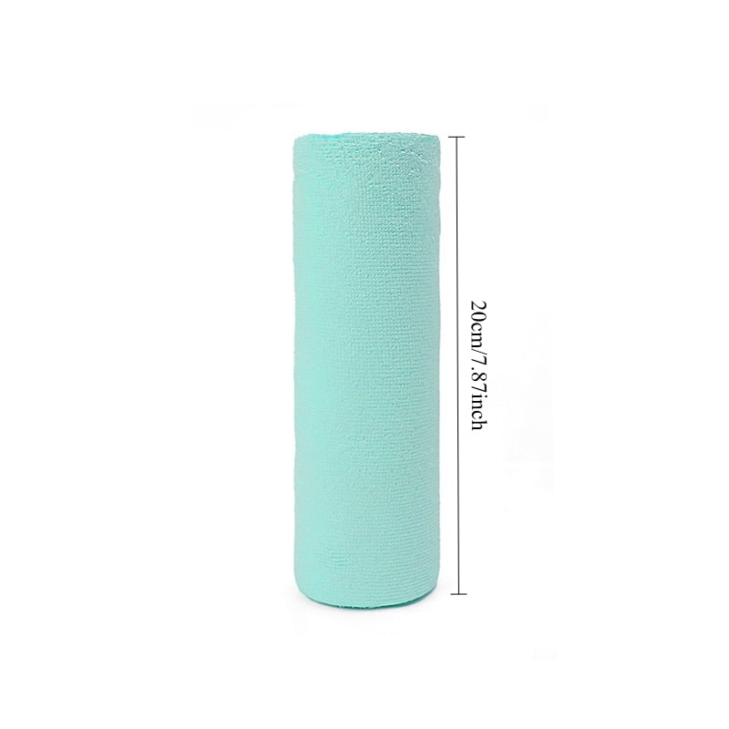 Reusable Cleaning Wipe Household Kitchen Cloth Microfiber Towel Rolls ...