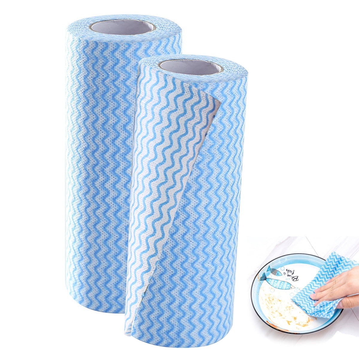 Reusable Cleaning Wipes, Handy Wipes for Kitchen and Office - Dish ...