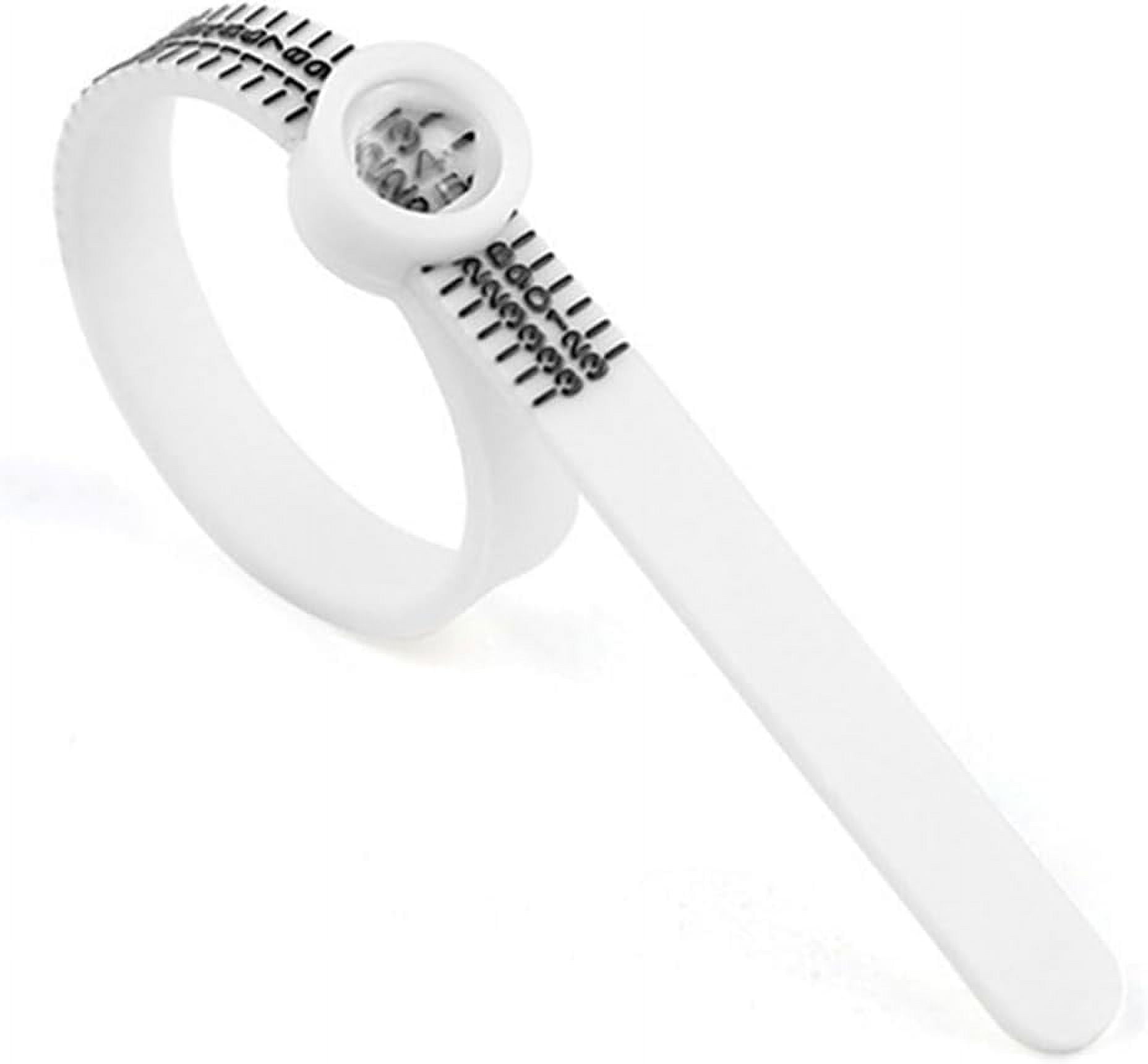 Reusable Clear Print With Glass For Jewelry Rings Accurately Measure ...