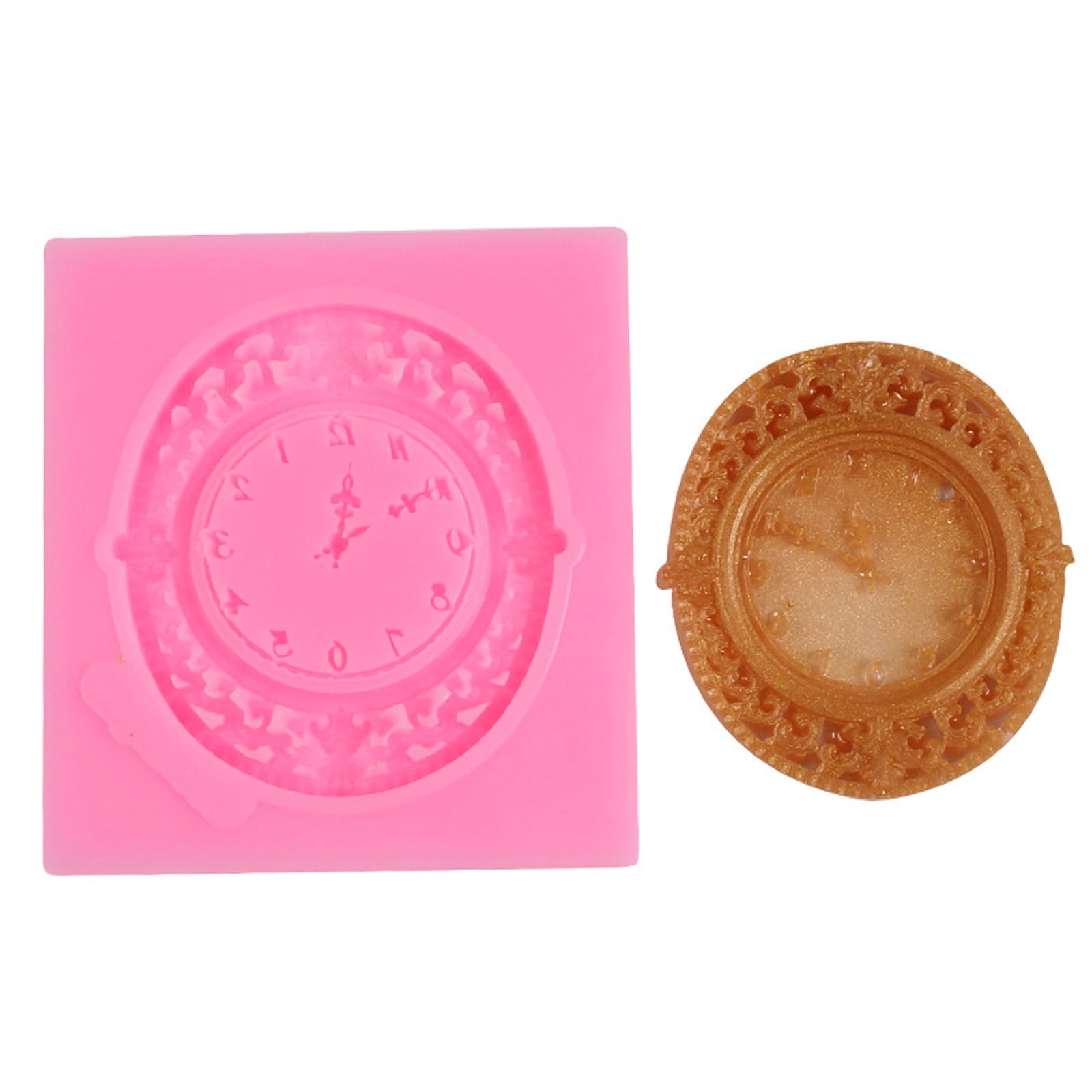 Reusable Clock Shaped Silicone Mould Grade Materials for Jewelry Making ...