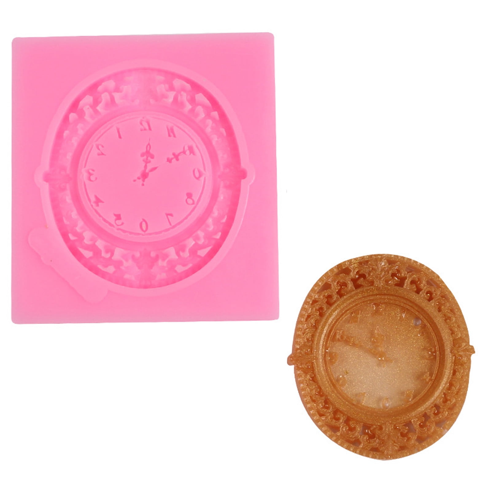 Reusable Clock Shaped Silicone Mould Grade Materials for Jewelry Making ...