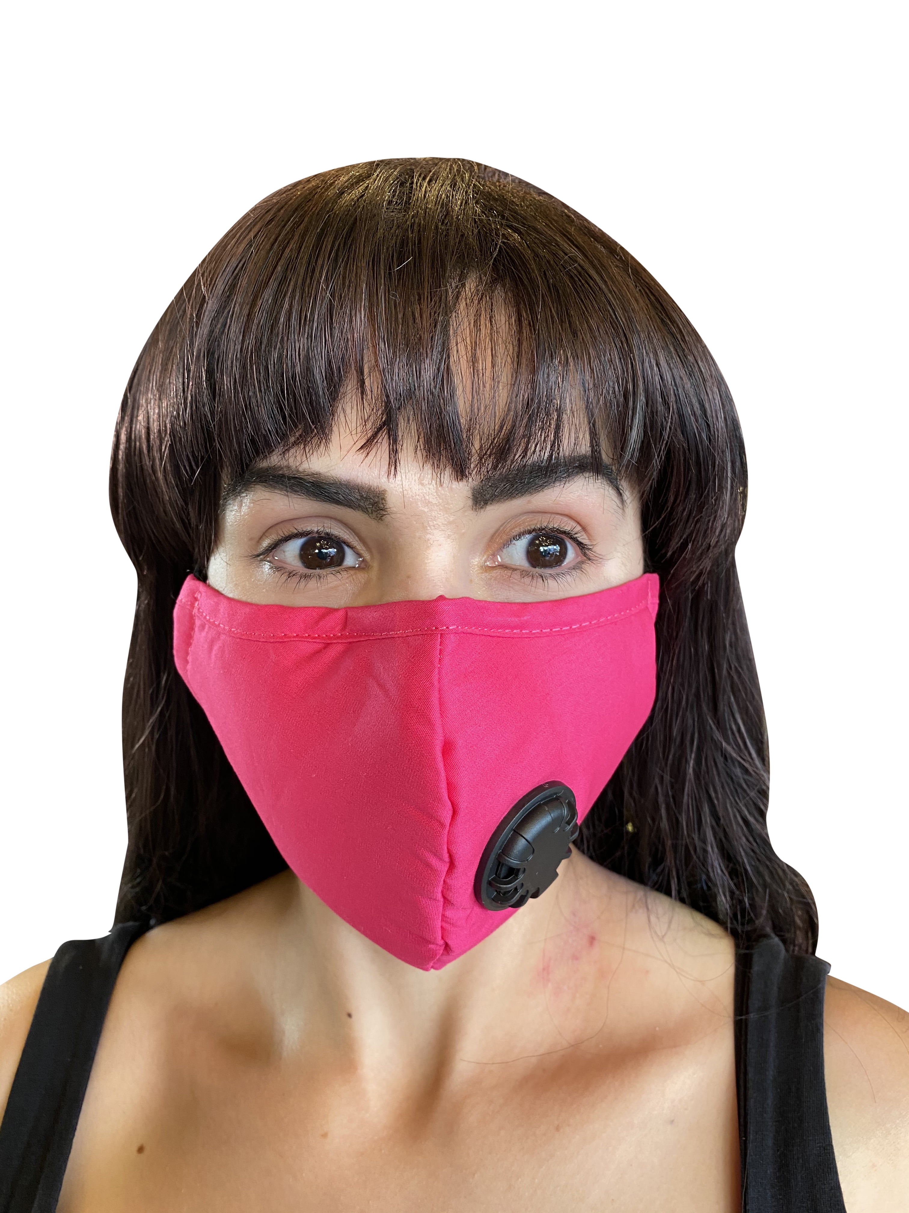 Reusable Cloth Cotton Face Mask Guard with Breathing Valve for Outdoor ...